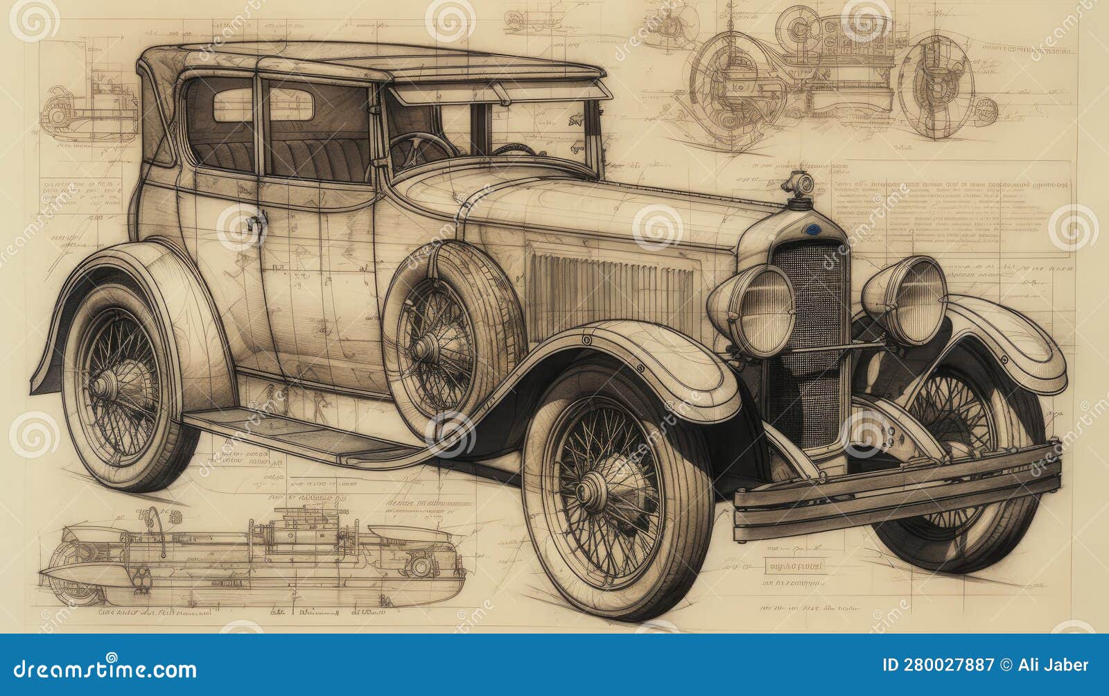 Classic Car Blueprints