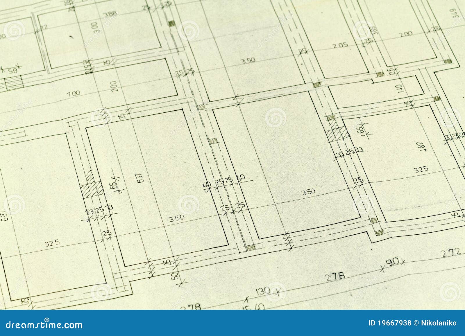 Blueprints stock photo. Image of engineering, close, extension - 19667938
