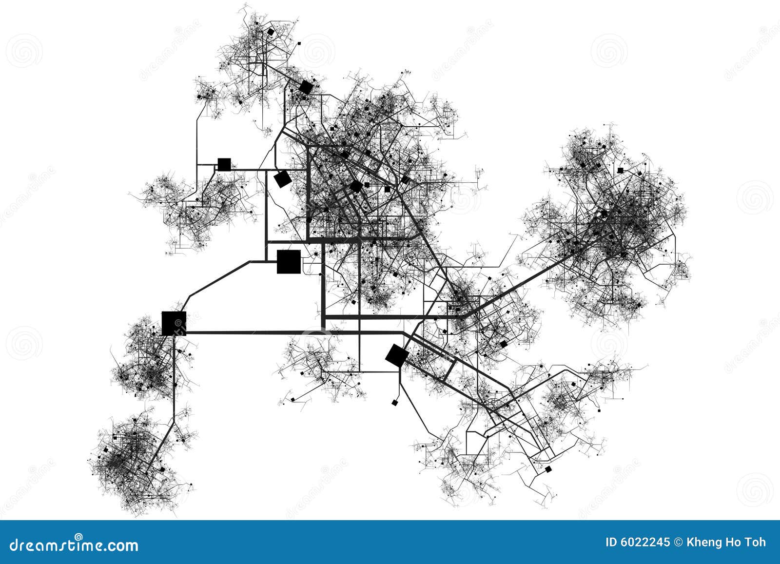 Maps Blueprints Line Icons Collection. Cartography, Topography ...