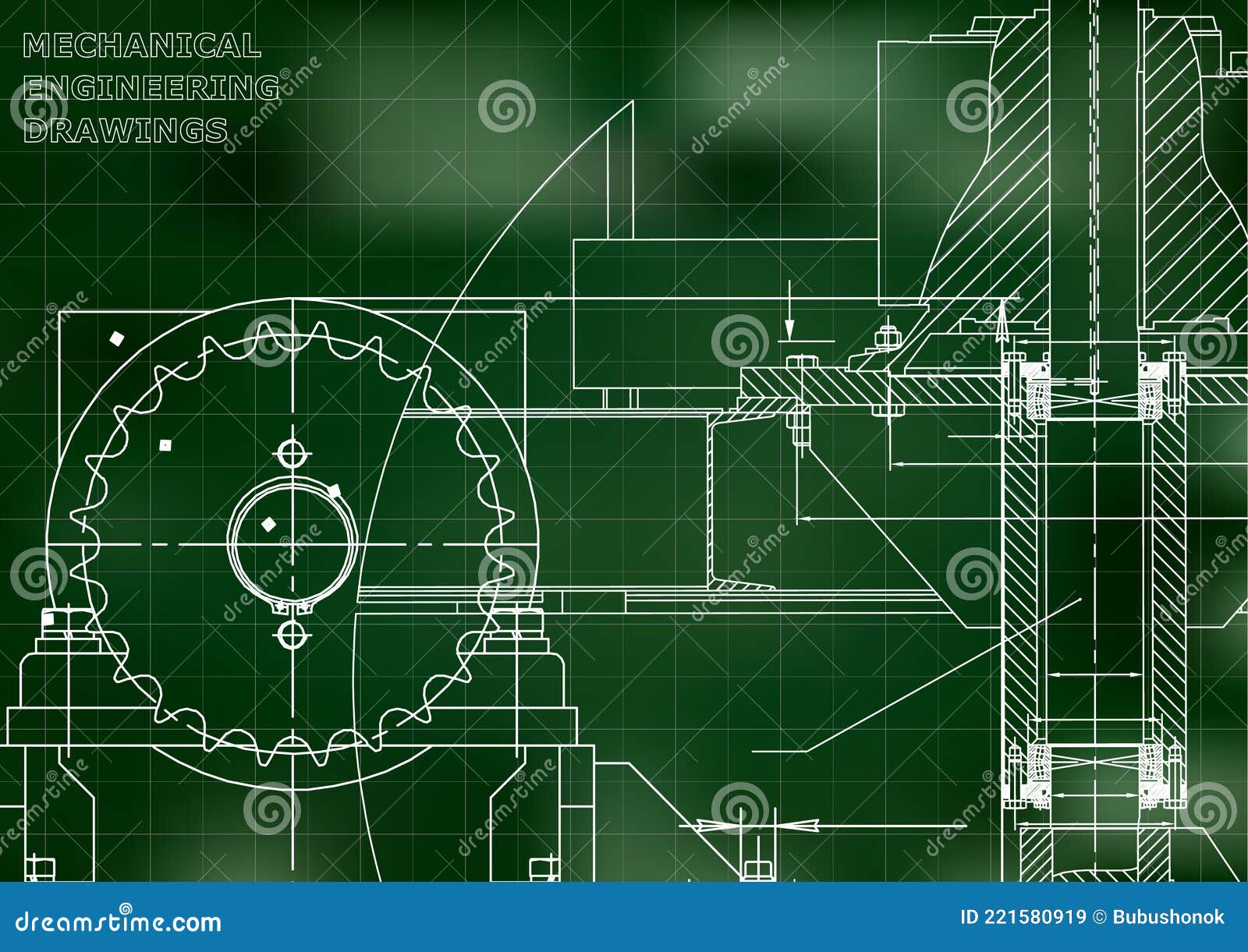 Blueprints. Engineering Backgrounds Stock Vector - Illustration of ...