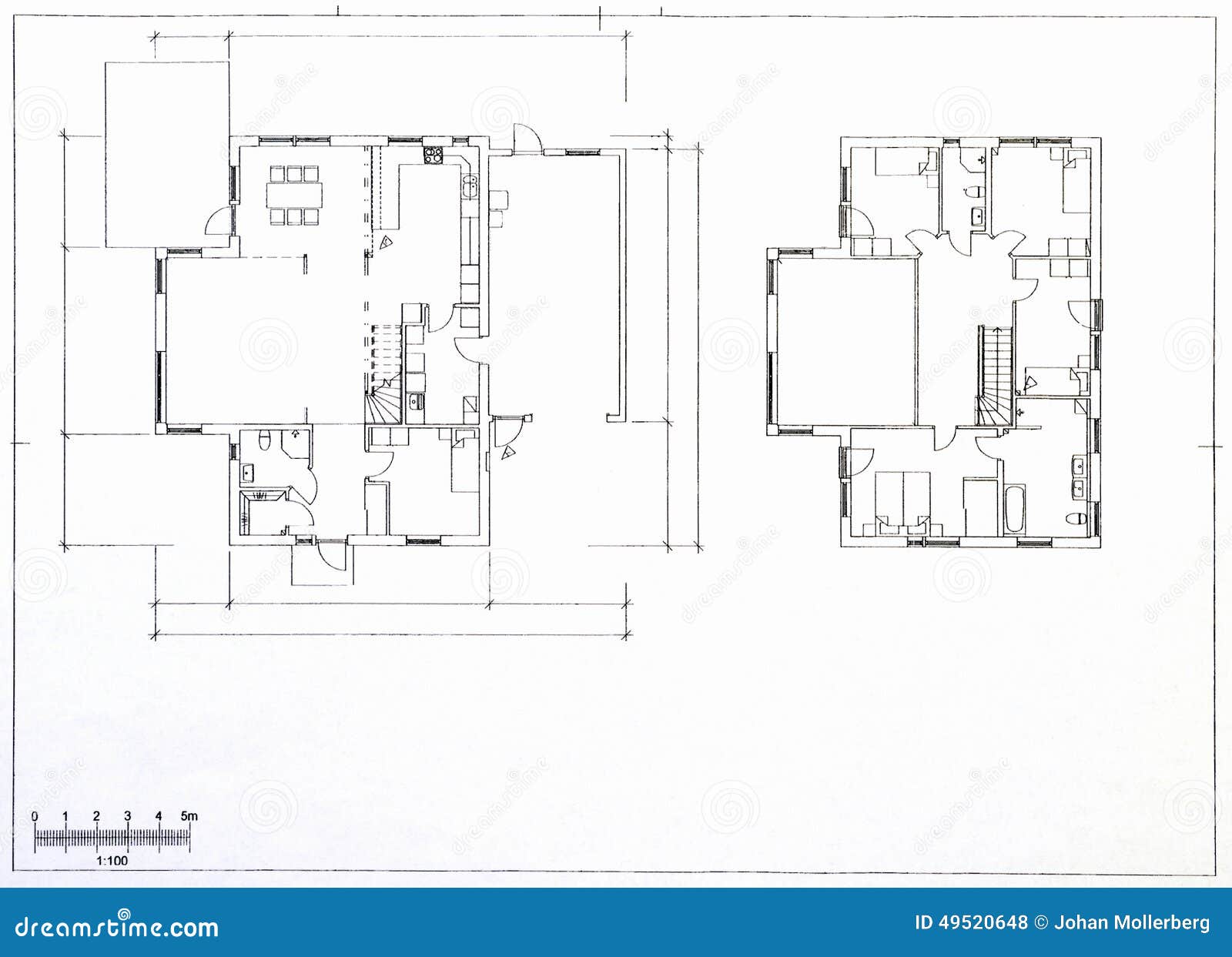 Blueprints stock illustration. Illustration of clinic - 49520648