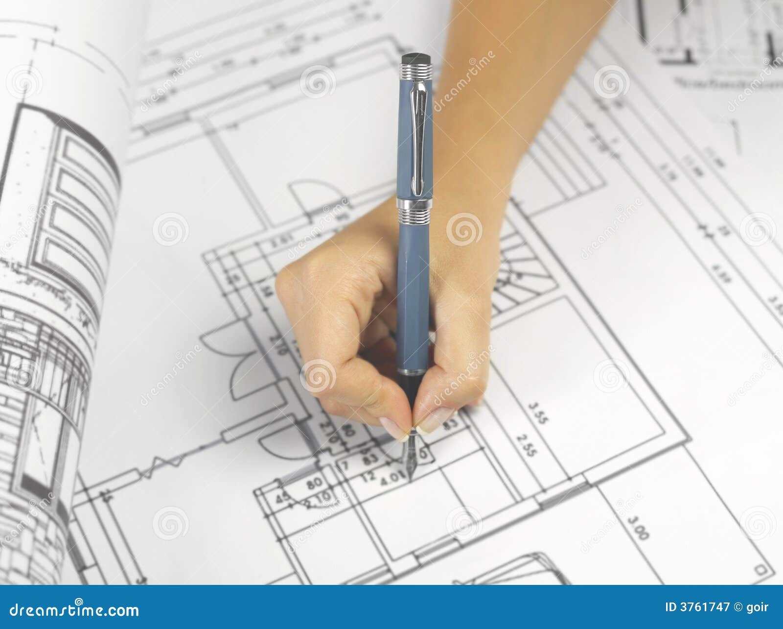 Blueprints Series Royalty-Free Stock Photography | CartoonDealer.com ...