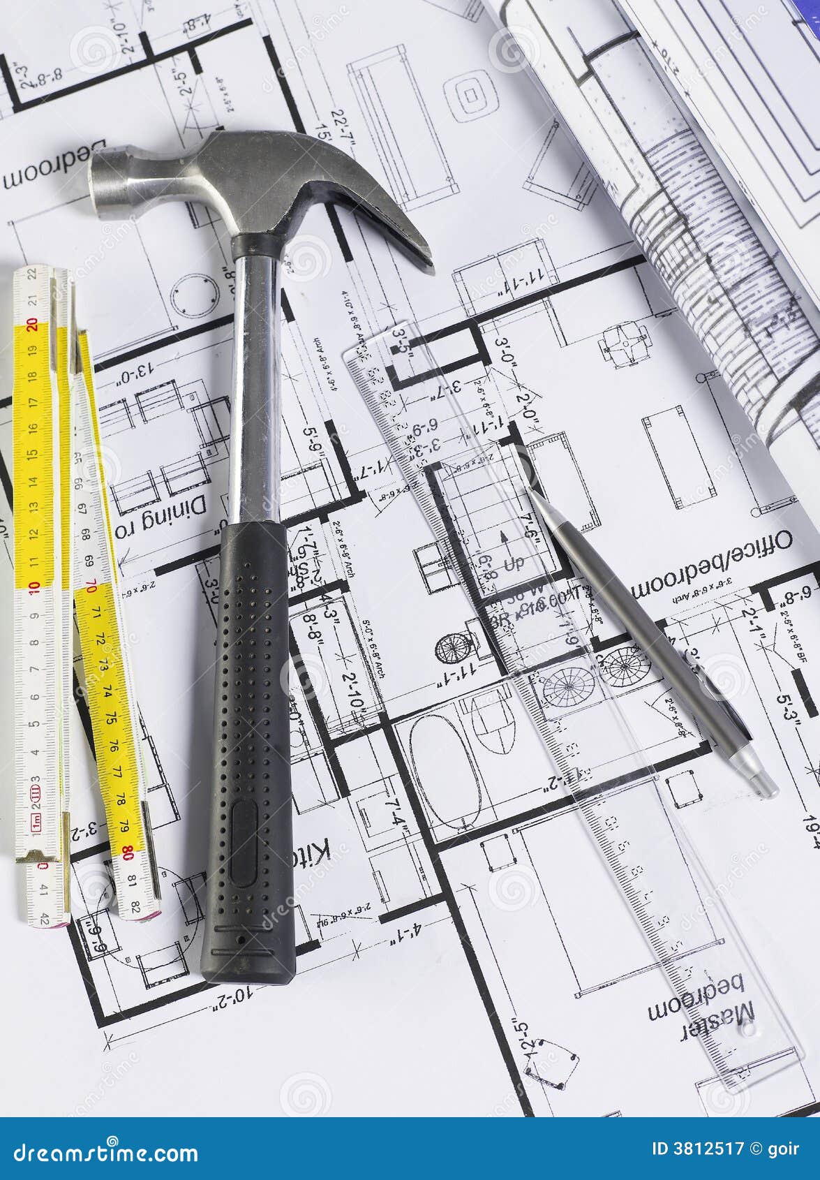 Blueprints Series Royalty-Free Stock Photography | CartoonDealer.com ...