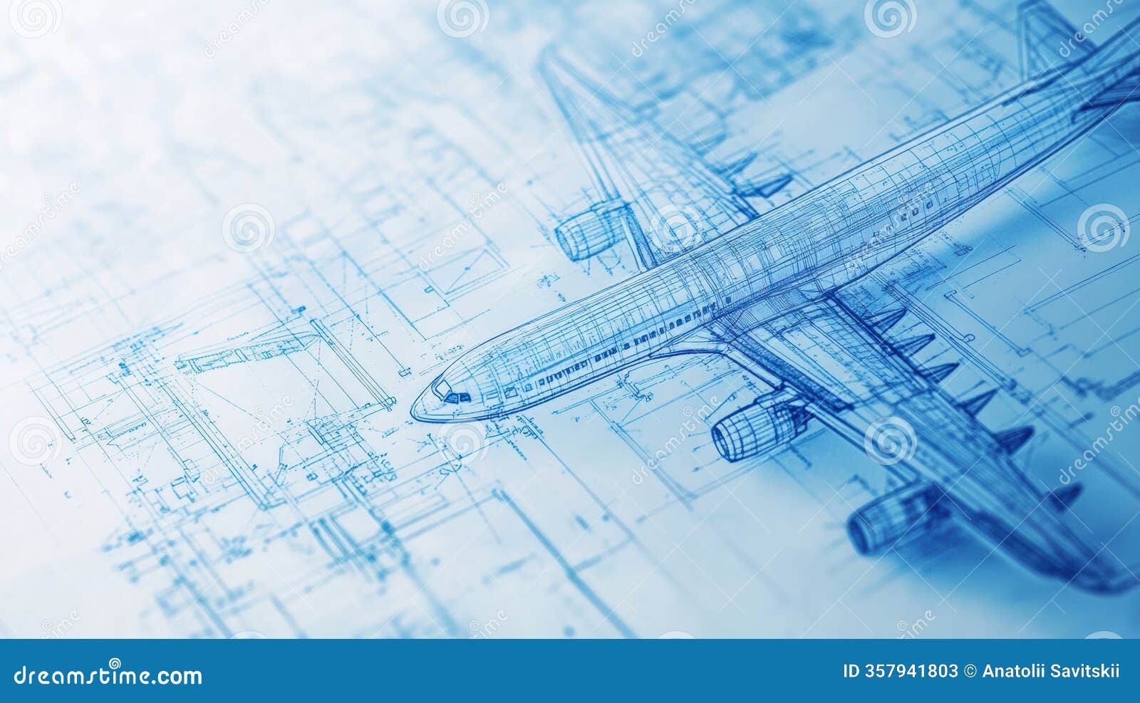 Blueprints Showcase Detailed Design of an Airplane Structural ...
