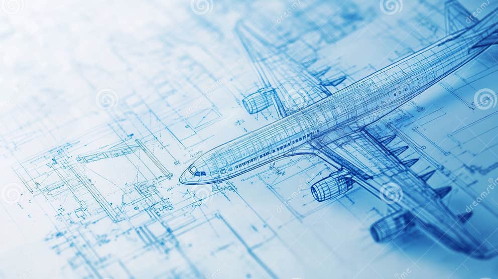 Blueprints Showcase Detailed Design of an Airplane Structural ...