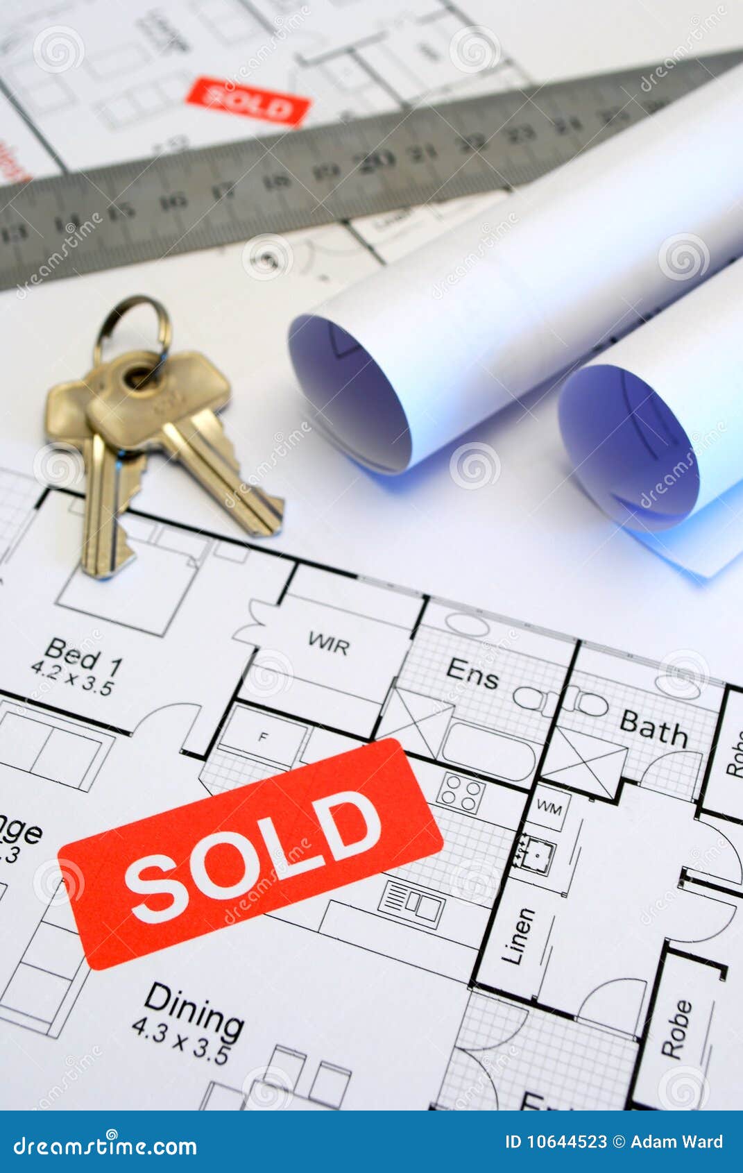 Property Sold Keys Paperwork Stock Photos - Free & Royalty-Free Stock ...