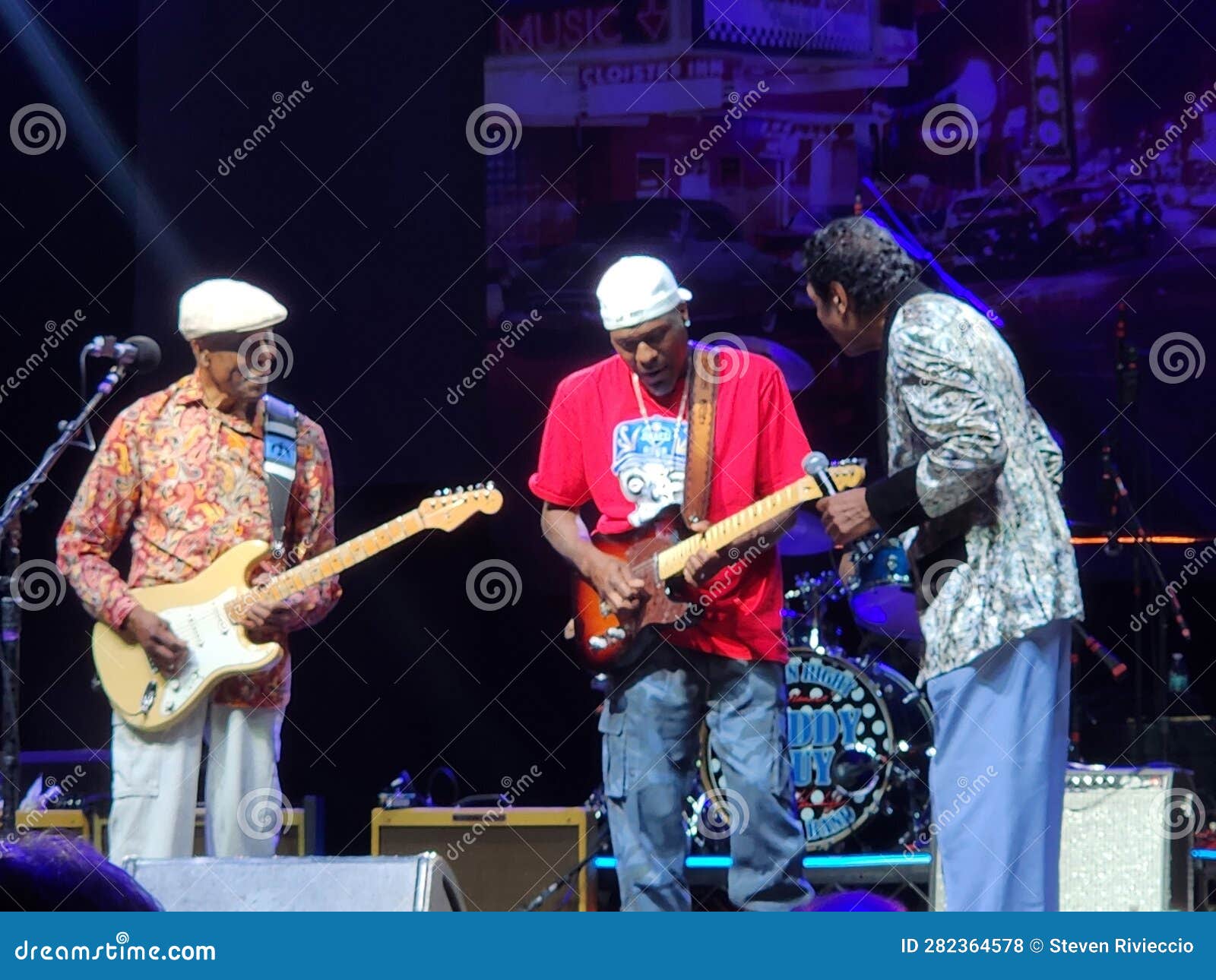Blues Icon Buddy Guy , Greg Guy and Bobby Rush Rock Central Park NYC ...