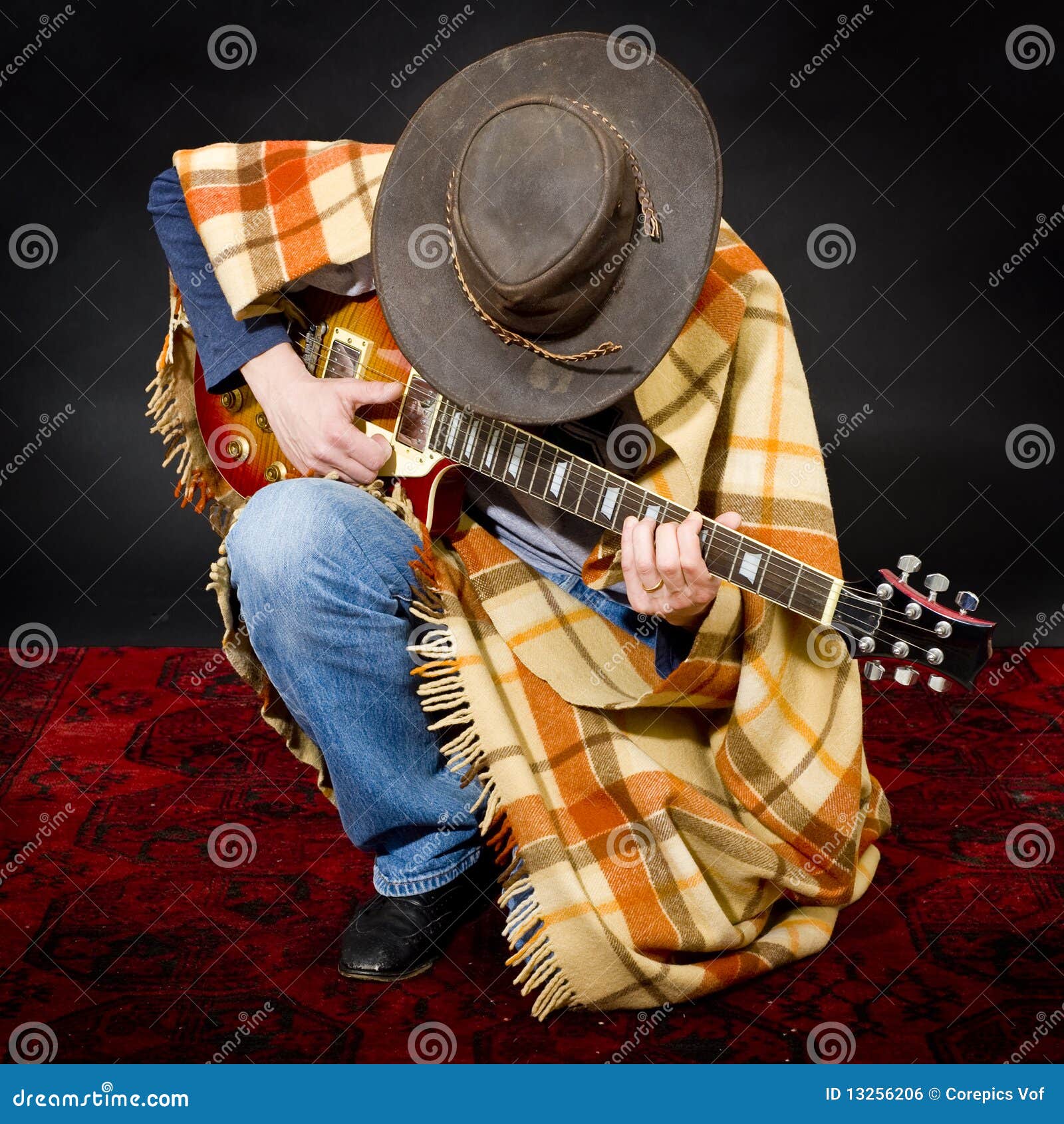 Blues rock stock photo. Image of blues, playing, wannabe - 13256206