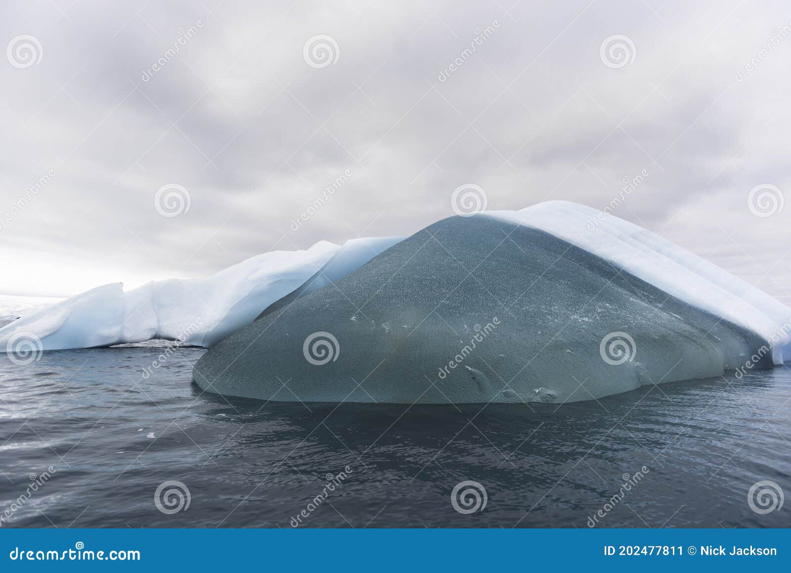 Iceberg In The Fog, Antarctica Royalty-Free Stock Photography ...
