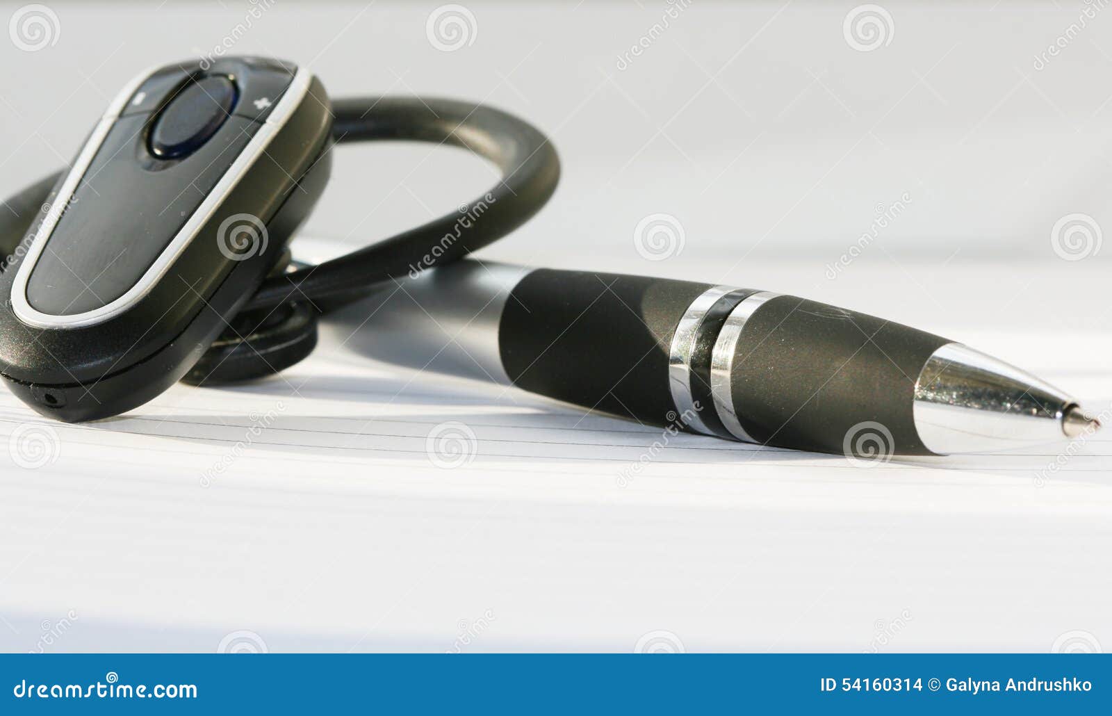 Bluetooth stock photo. Image of call, headset, cordless - 54160314