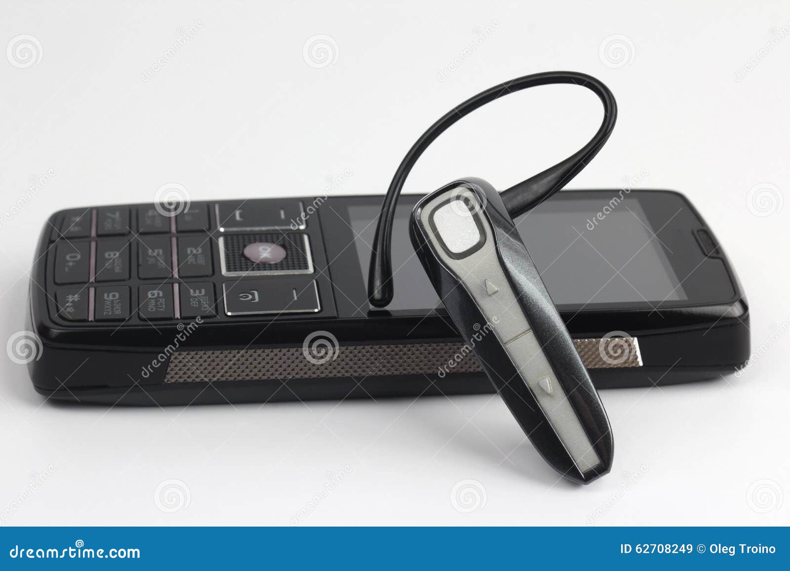 Bluetooth Close Up with a Mobile Phone Stock Image - Image of headphone ...