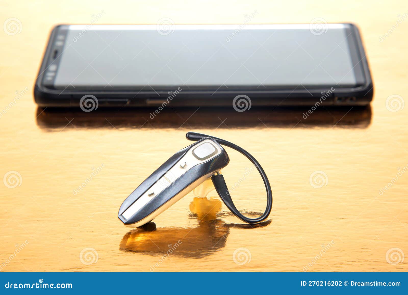 Bluetooth Close Up with a Mobile Phone. Digital Technology of Mobile ...