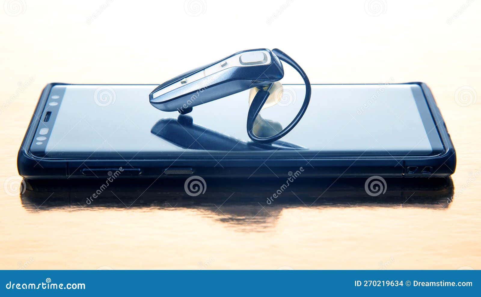 Bluetooth Close Up with a Mobile Phone. Digital Technology of Mobile ...