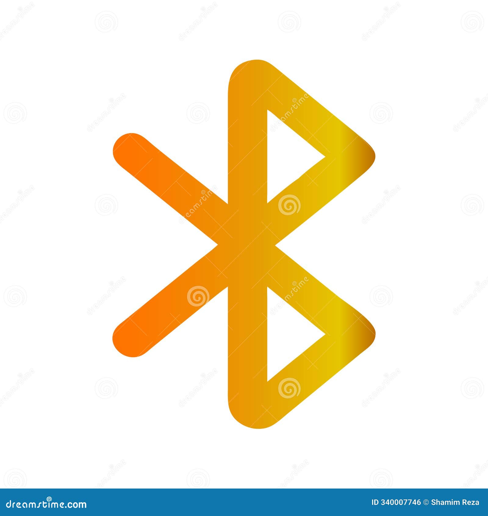 Bluetooth Connection Icon Vector Symbol Stock Illustration ...