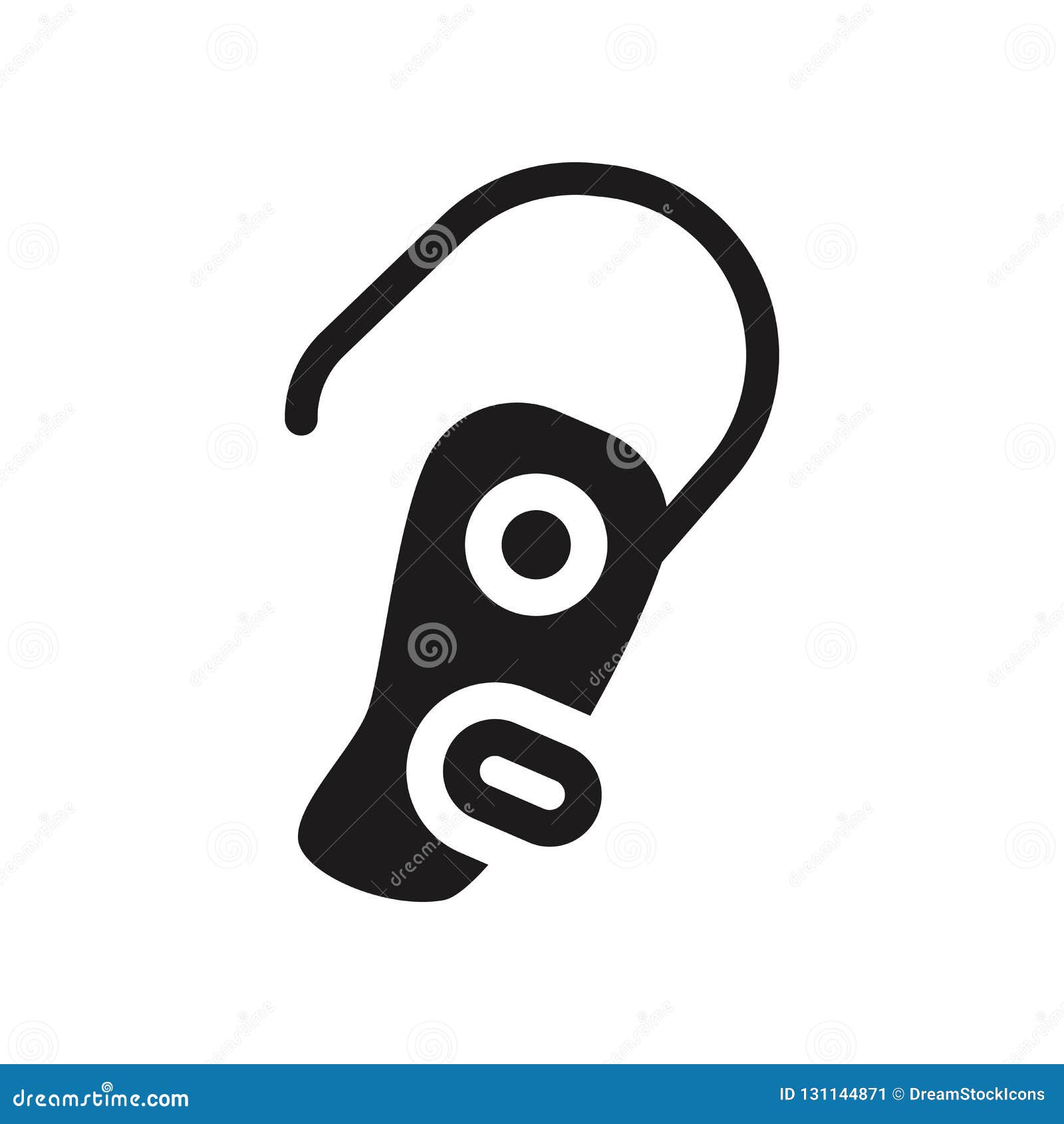 Bluetooth Headset Icon. Trendy Bluetooth Headset Logo Concept on Stock ...