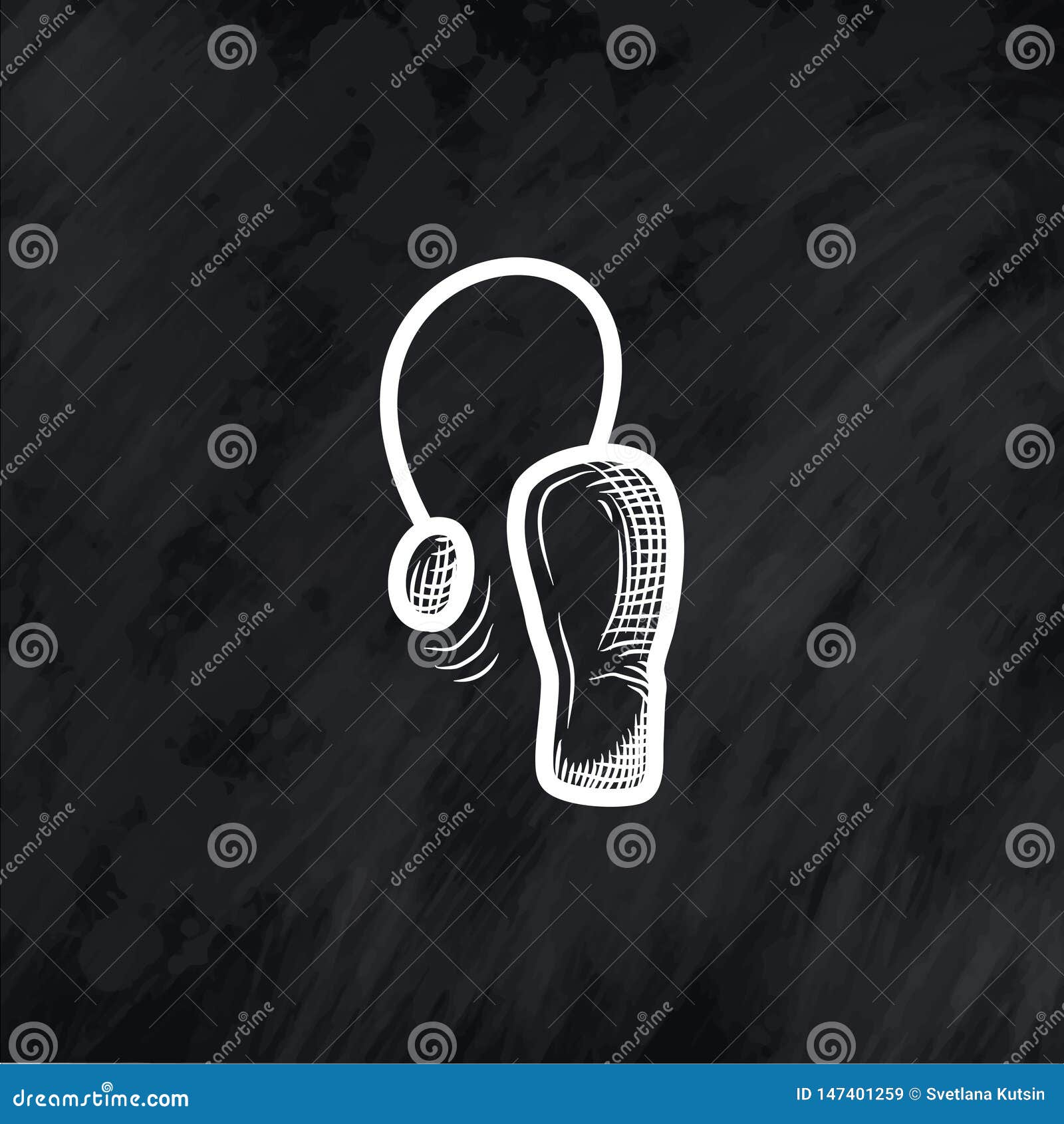 Bluetooth Headset Icon. Wireless Connection Stock Vector - Illustration ...