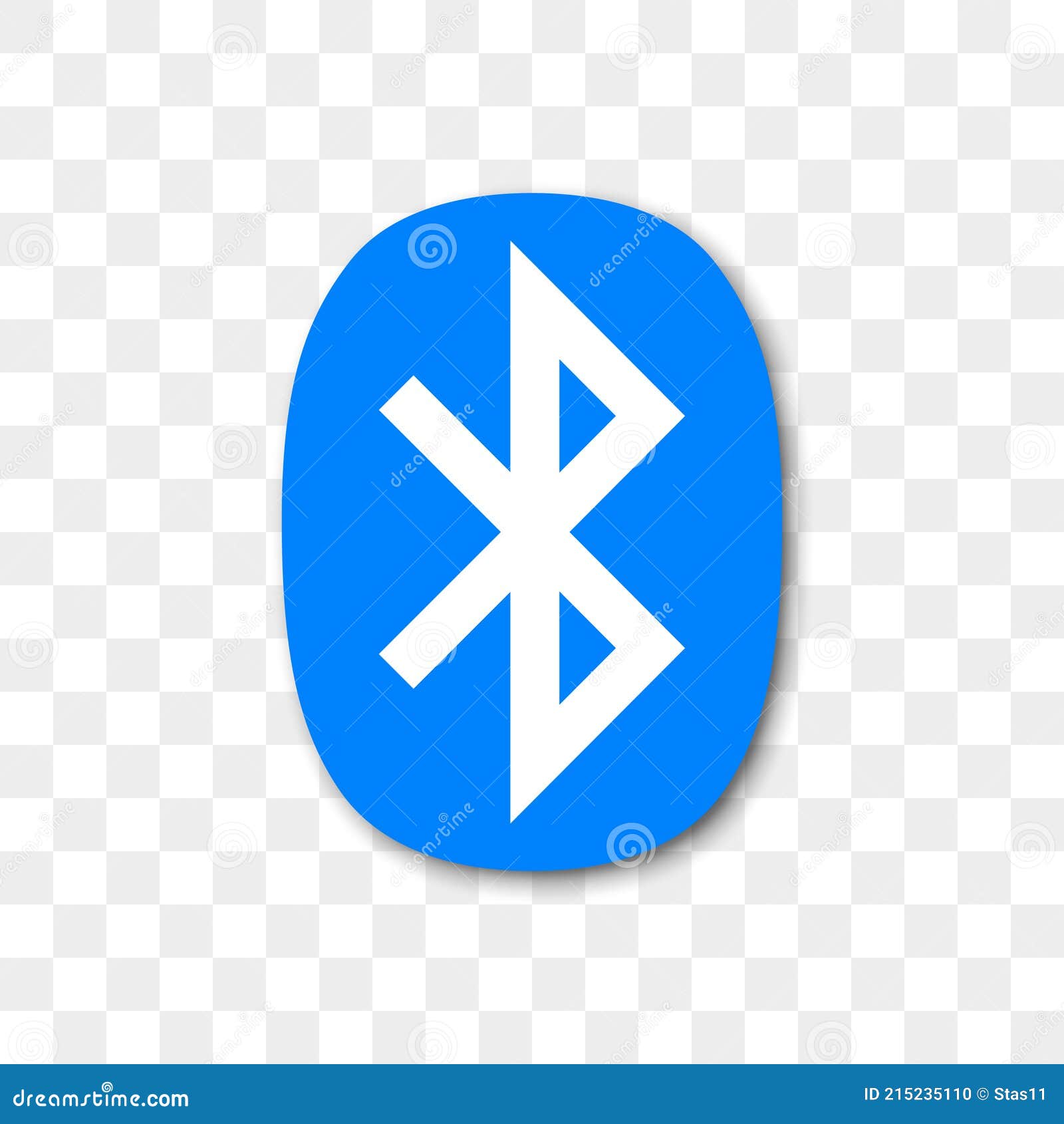 Bluetooth Icon Cartoon Vector | CartoonDealer.com #87320501