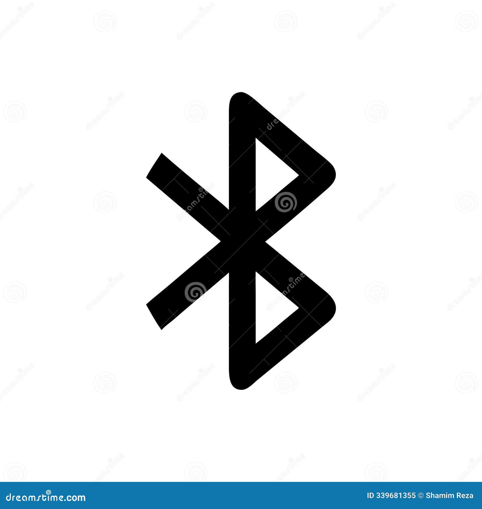 Bluetooth Icon Vector Art Image Stock Illustration - Illustration of ...