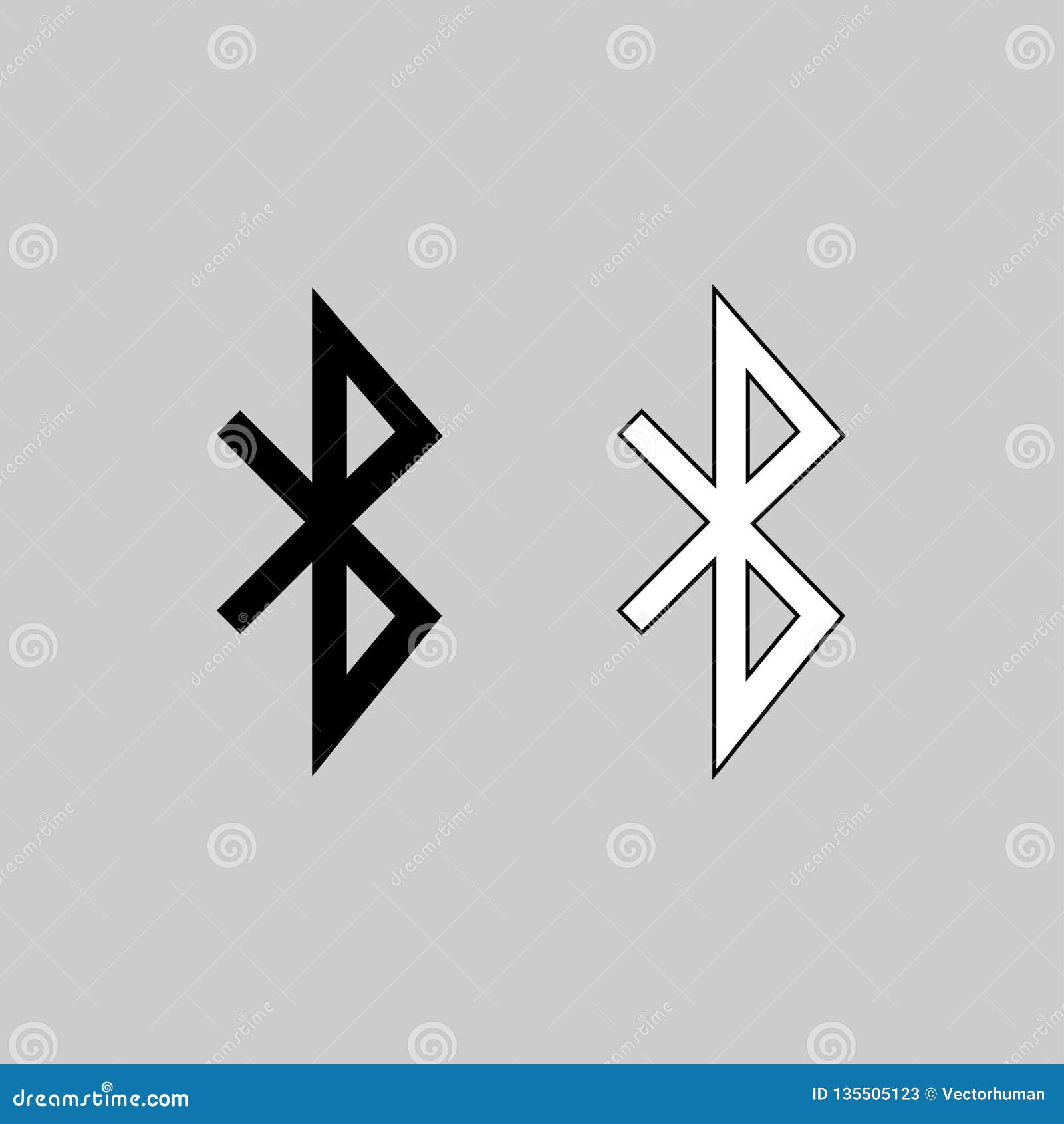 Bluetooth icon vector art editorial stock photo. Illustration of mobile ...
