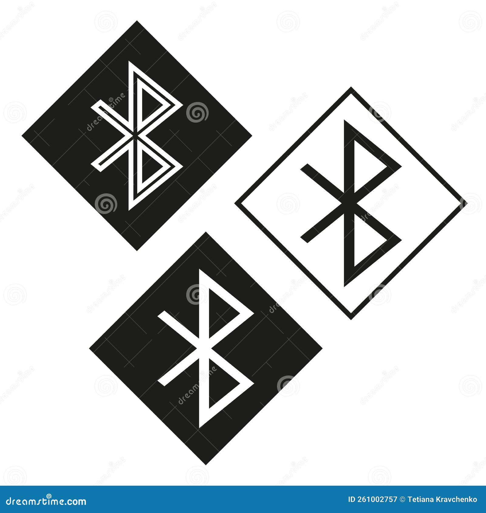 Bluetooth Icons. Web Development Concept. Vector Illustration. Stock ... Bluetooth Icons. Web Development Concept. Vector Illustration. Stock ...