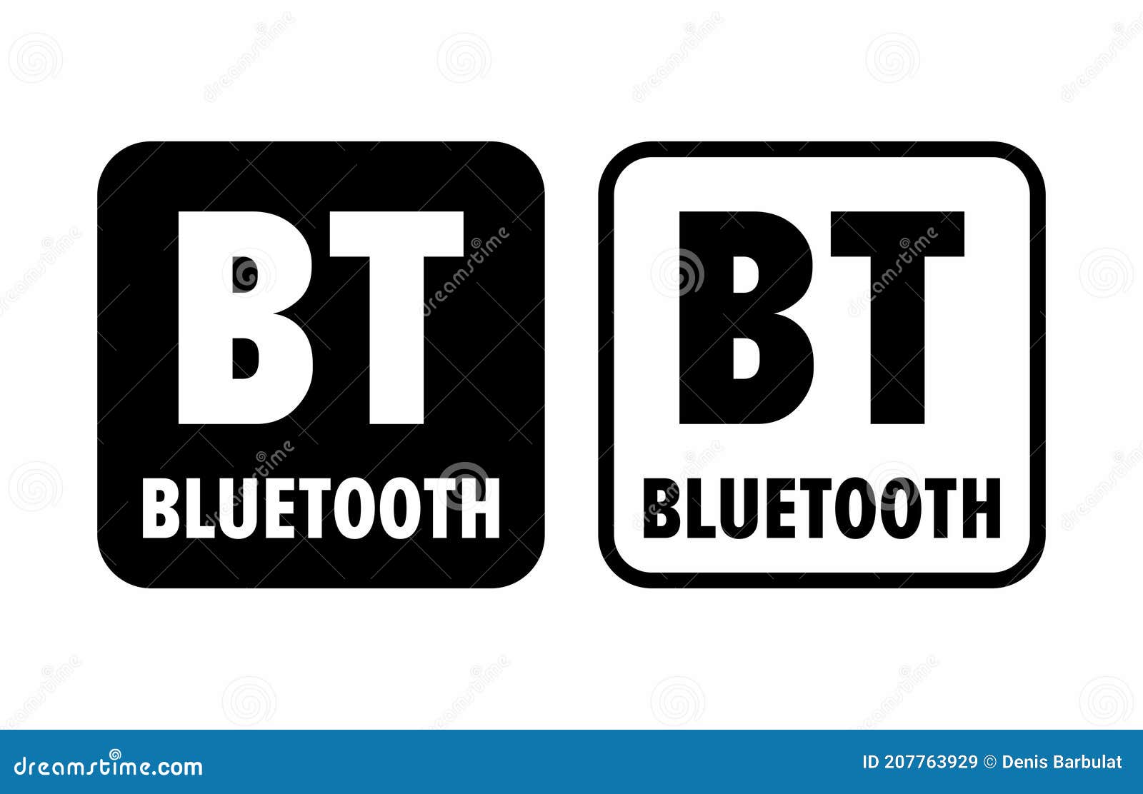 Bluetooth information sign editorial stock image. Illustration of ...