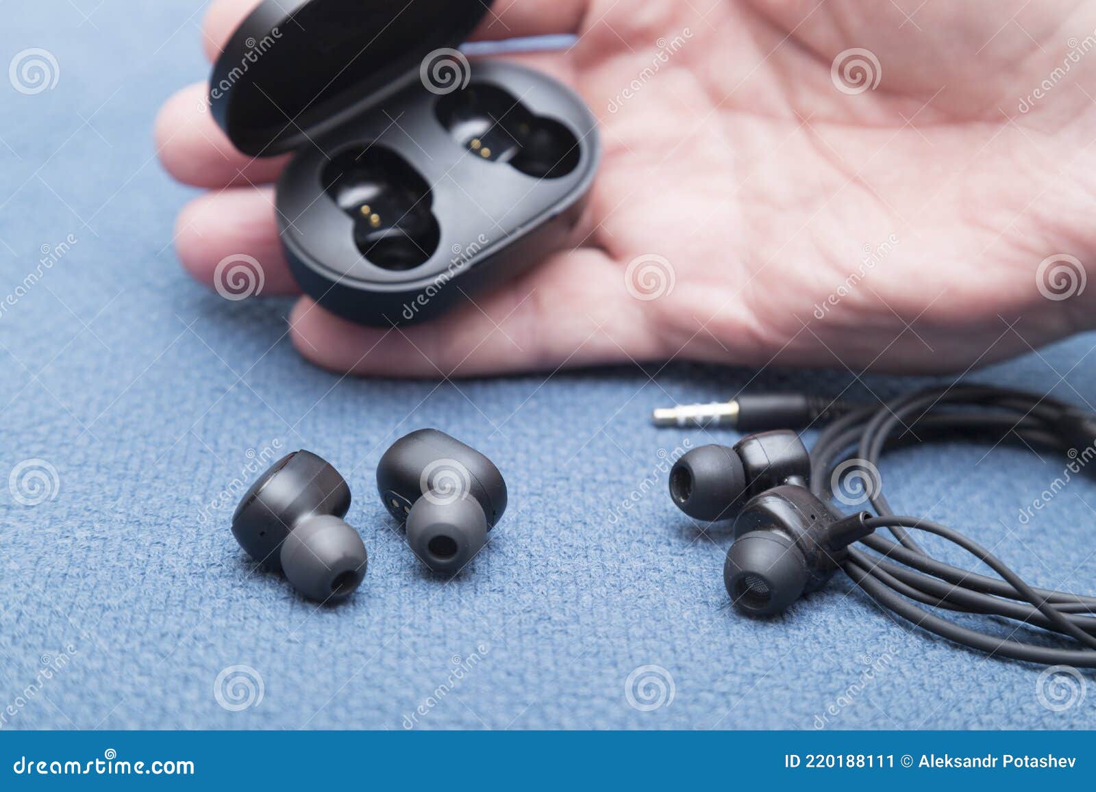 Bluetooth Micro-headphones for Your Smartphone.a Telephone Headset ...