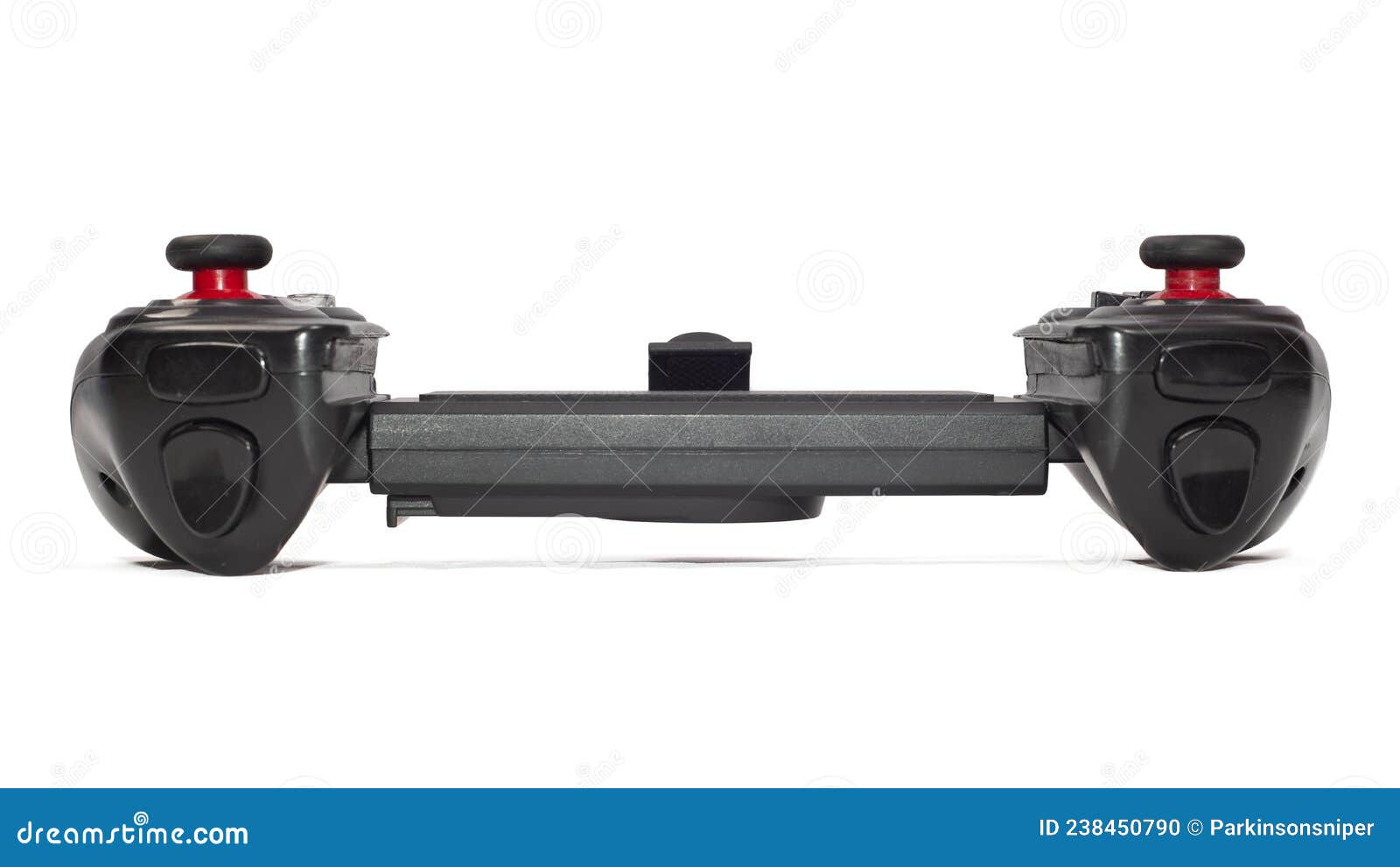 Bluetooth Mobile Gamepad stock photo. Image of trigger - 238450790