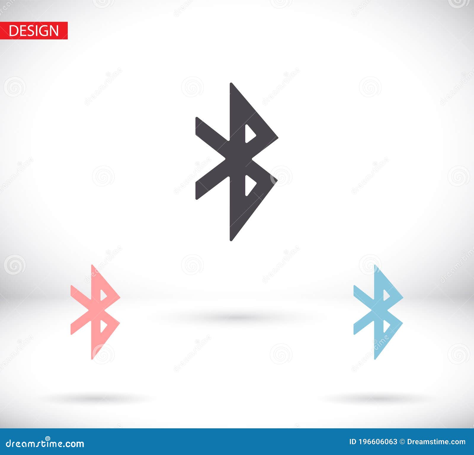 Bluetooth Sign Icon. Mobile Network Symbol. Data Transfer. Report ...