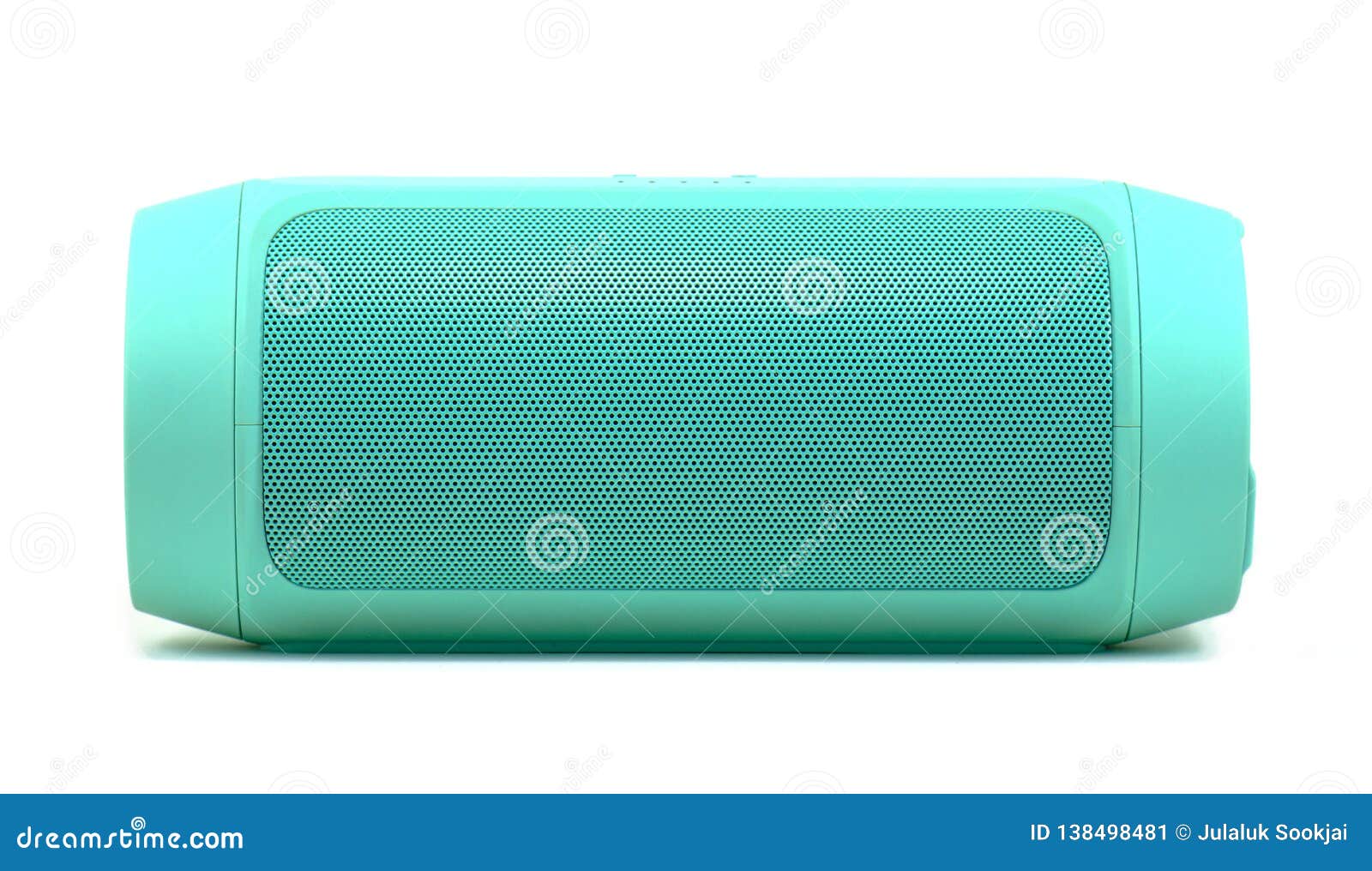 Bluetooth speaker isolated stock image. Image of small - 138498481