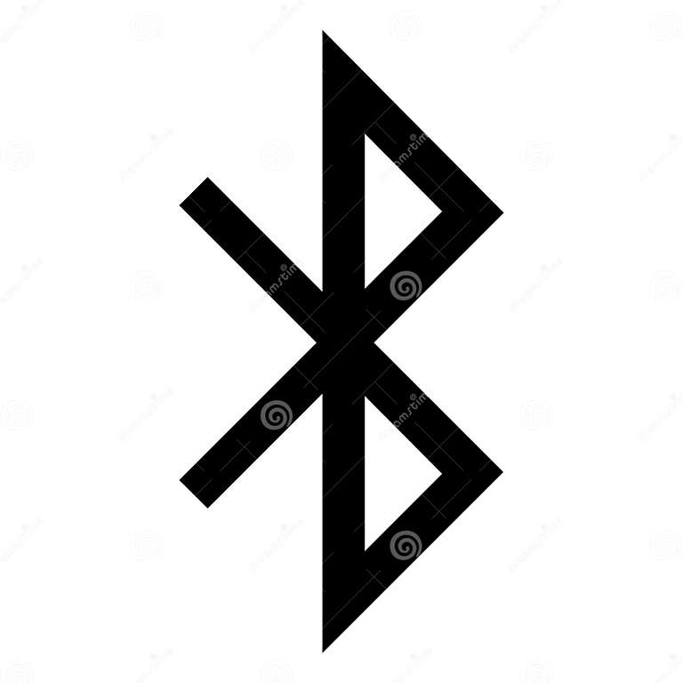 Bluetooth symbol stock vector. Illustration of bubble - 291667331