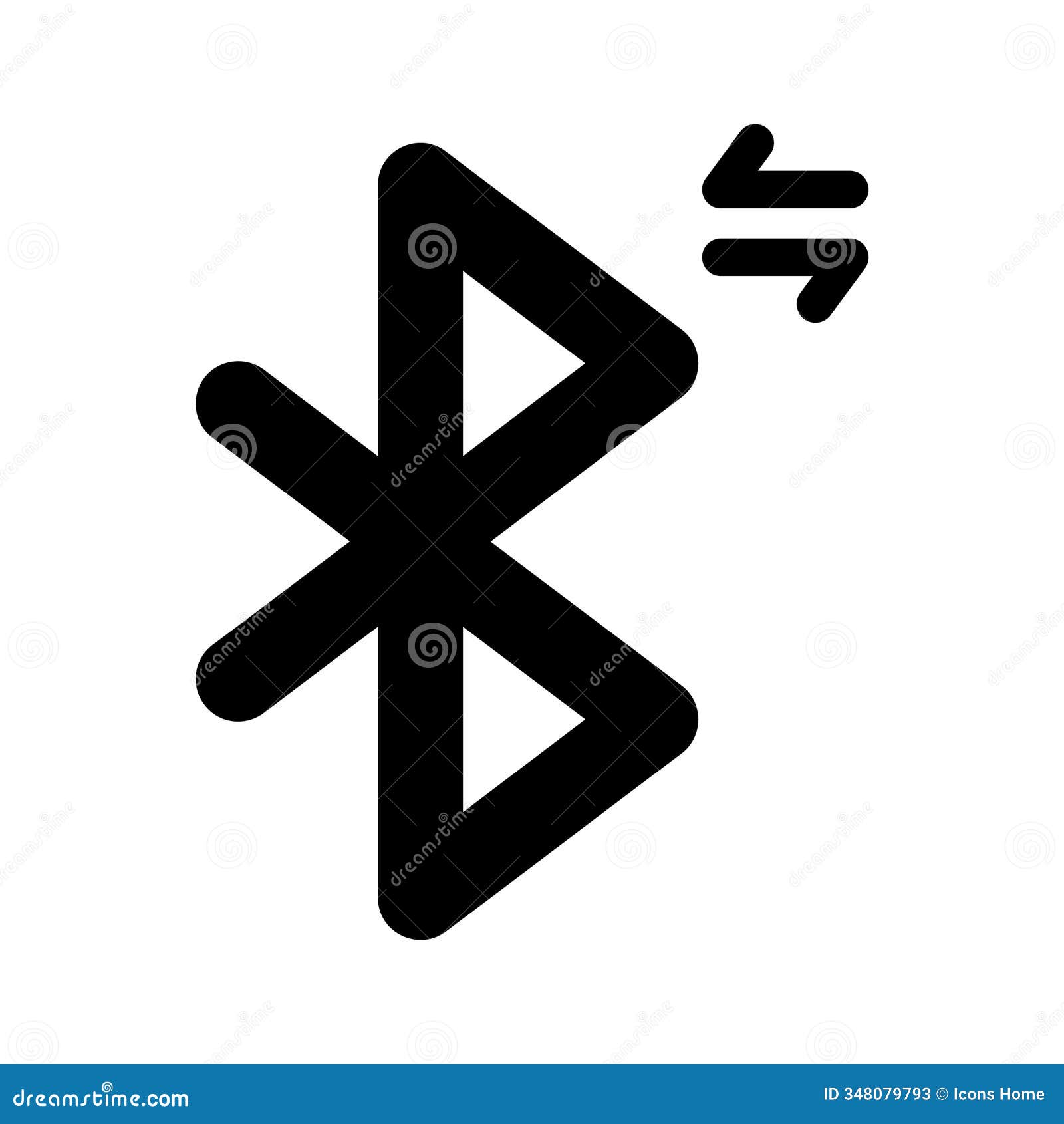 A Bluetooth Symbol Representing Wireless Connectivity Stock ...