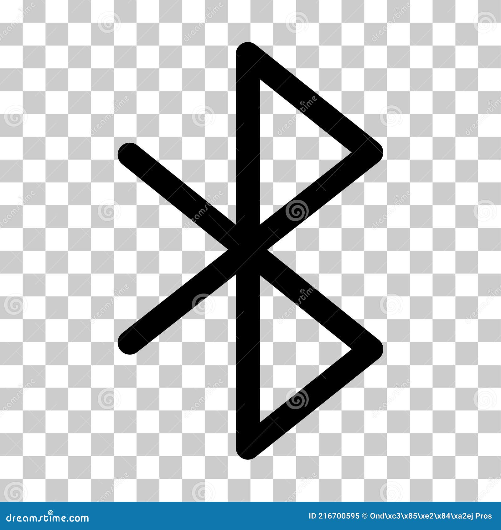 Bluetooth Technology Icon, Network Connection Web Symbol, Sharing Data ...