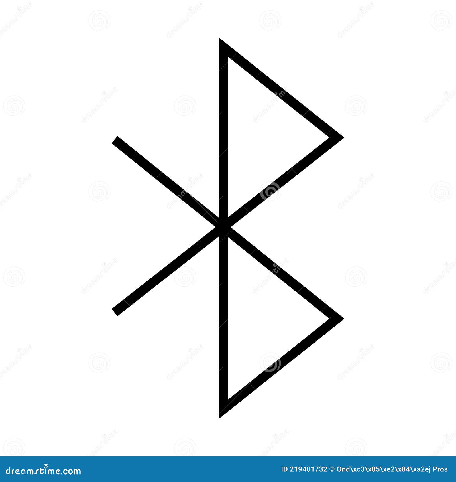 Bluetooth Technology Icon, Network Connection Web Symbol, Sharing Data ...