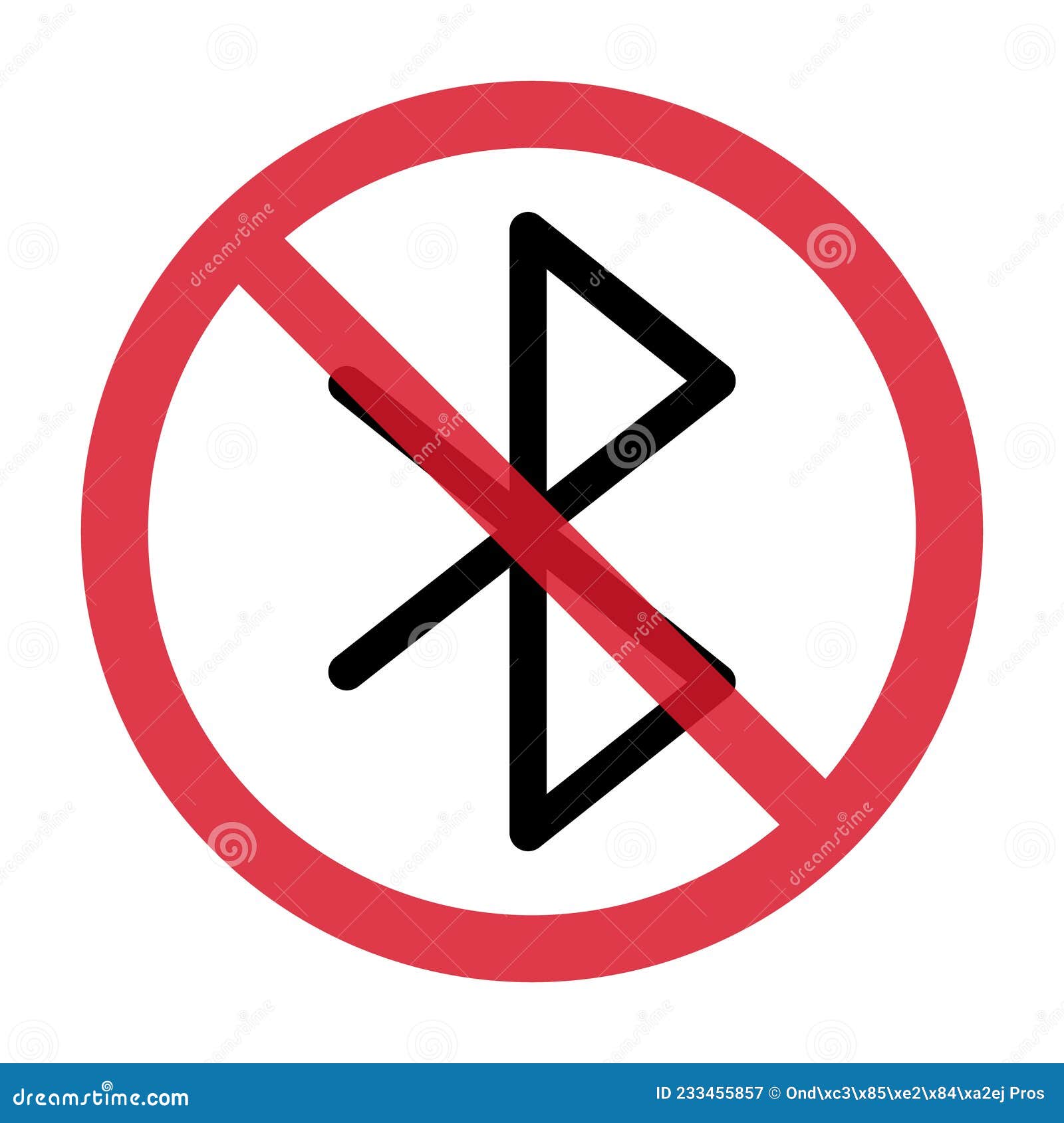 Bluetooth Technology Icon. Wireless Connection Of Devices Illustration ...