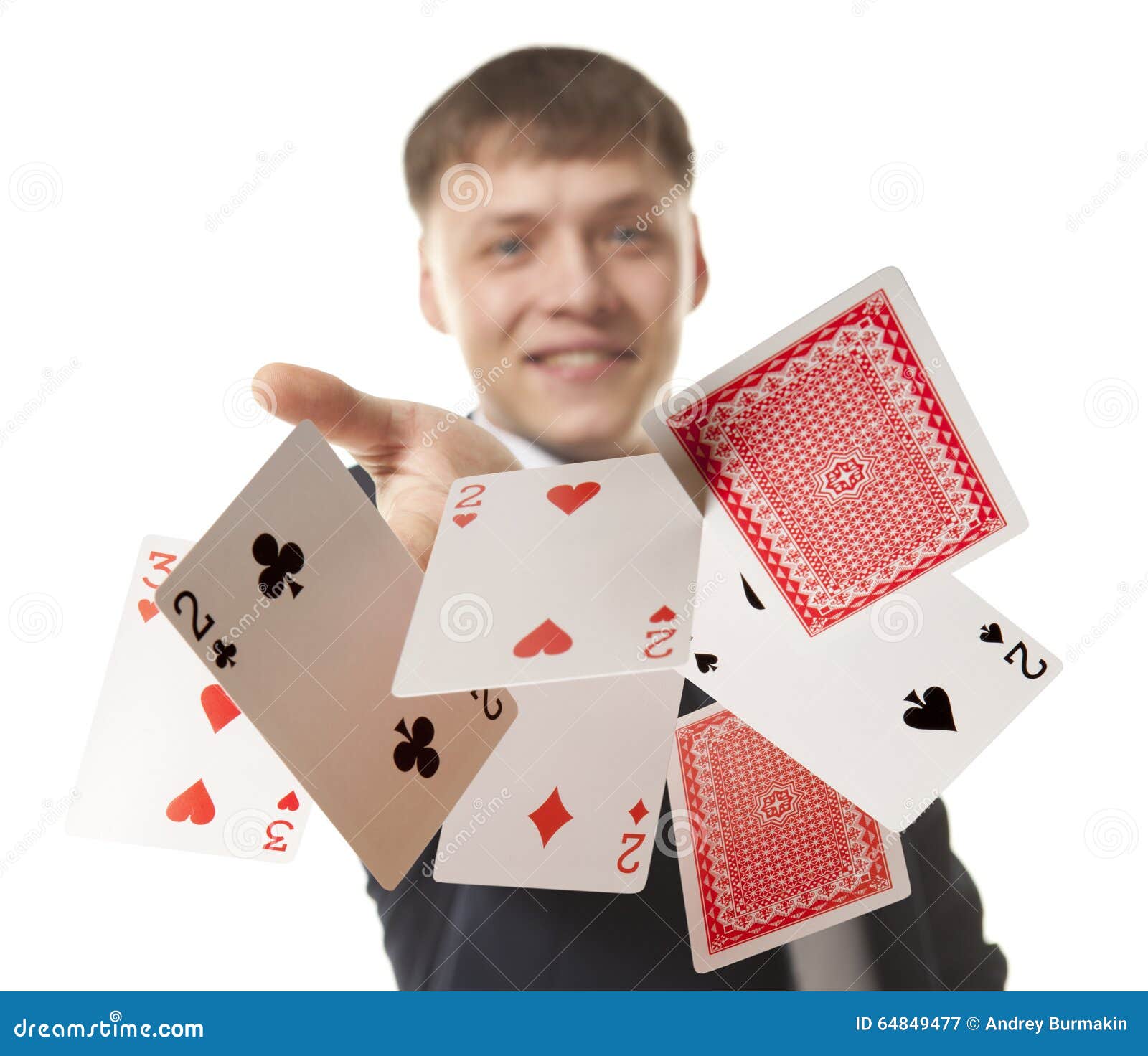 Bluff stock image. Image of caucasian, gambler, raise - 64849477