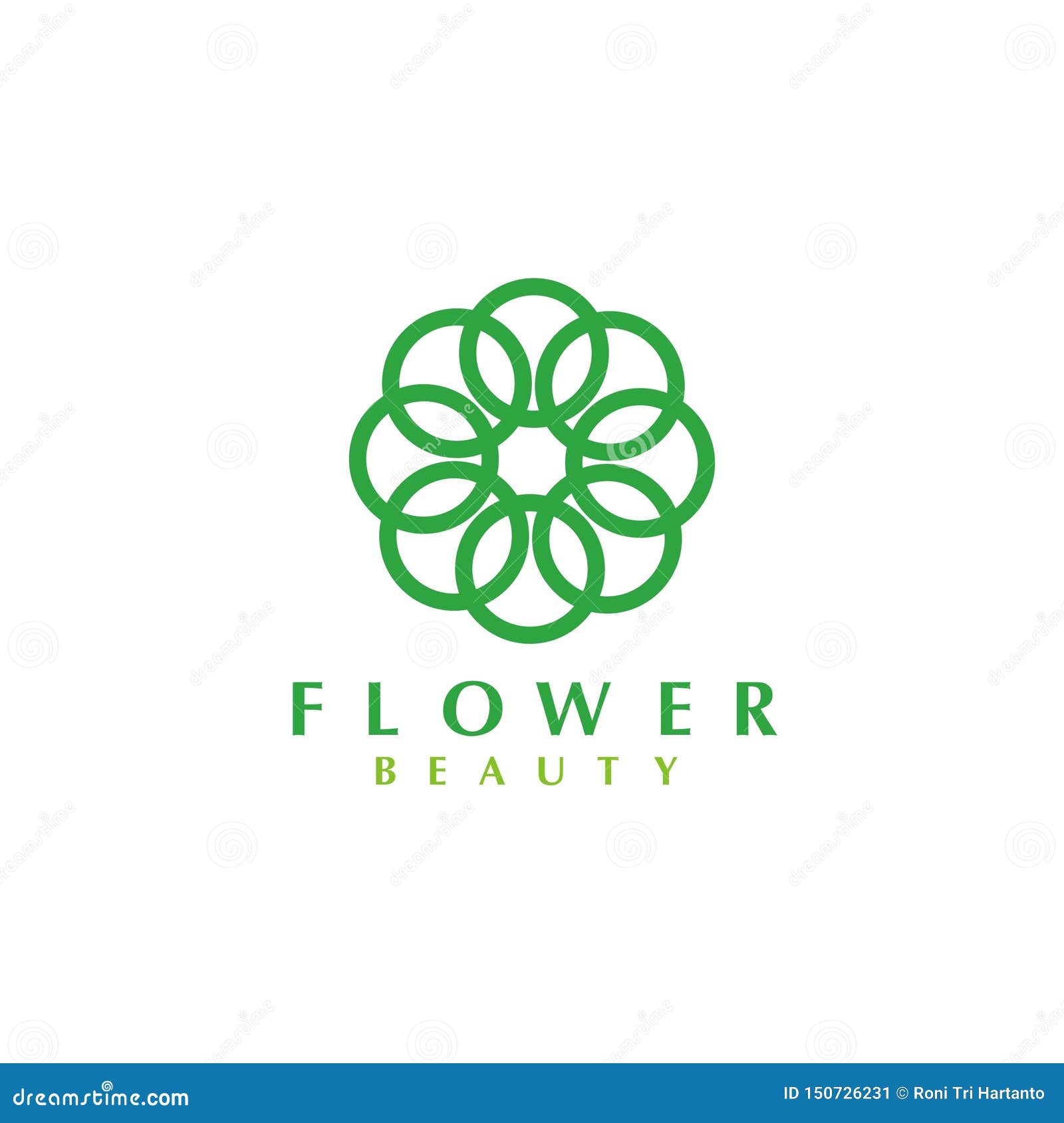 Blumen-Logo Design-Inspiration Moderne Schablone Des Logos Stock ...