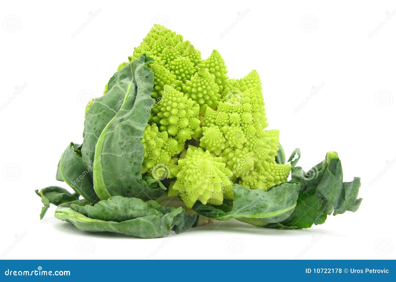 Blumenkohl Romanesco Brokkoli Stockfoto - Bild von farbe, cole: 10722178