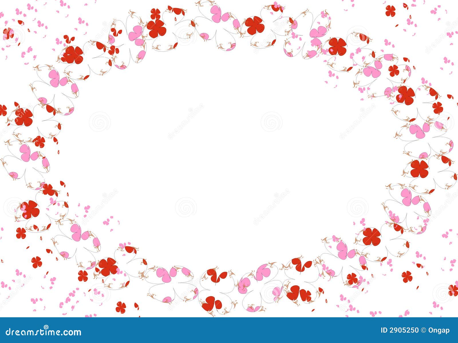 Blumenrahmen Bild. Bild: 2905250