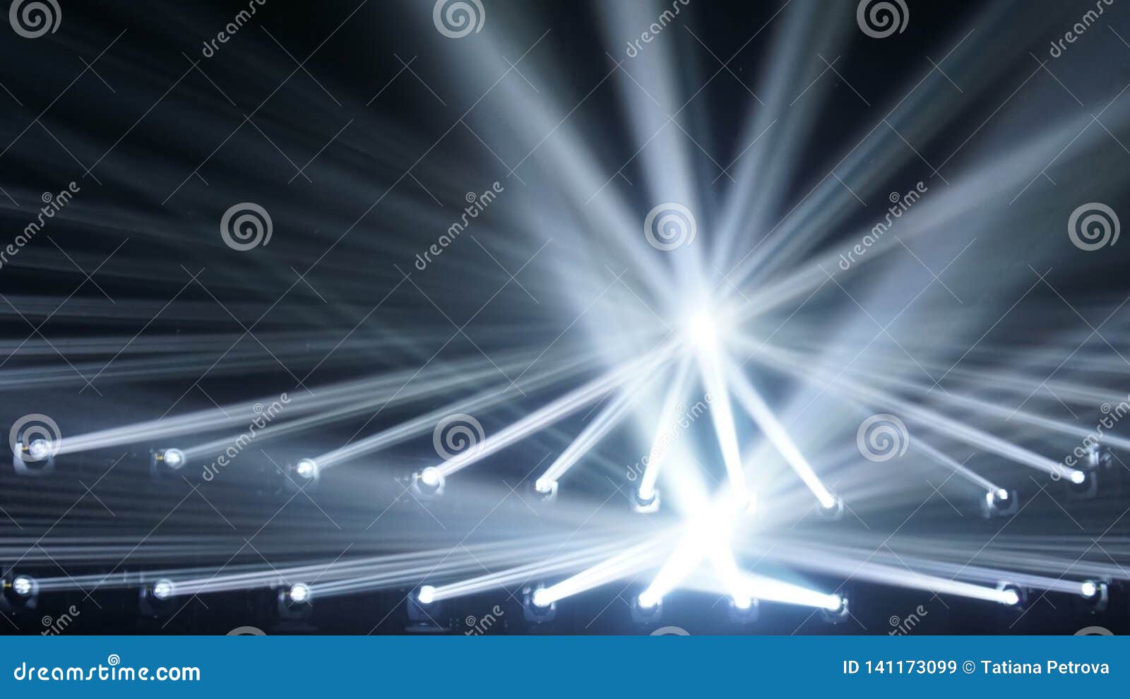 Blur Abstract Background. Spotlights. Connecting Rays of Light ...