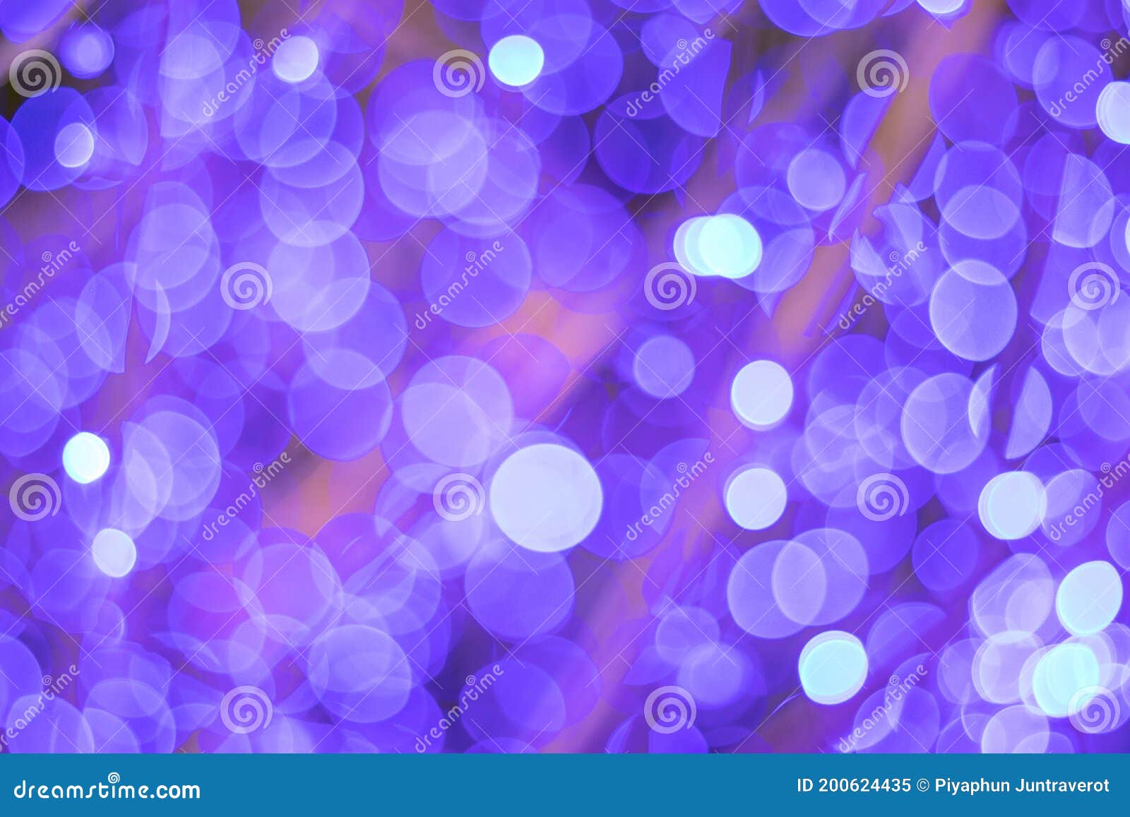 Blur - Abstract Bokeh Circle String Lights for Background Stock Image ...