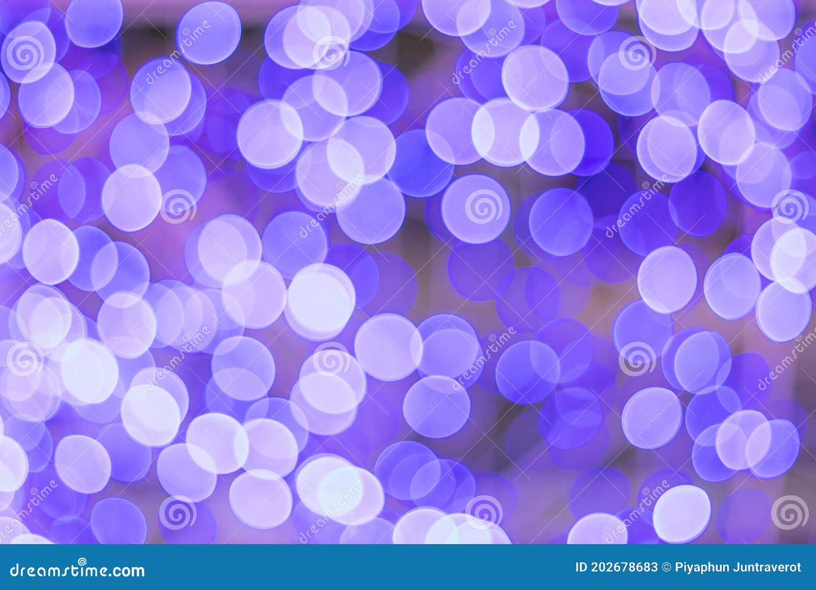 Blur - Abstract Bokeh Circle String Lights Stock Image - Image of ...