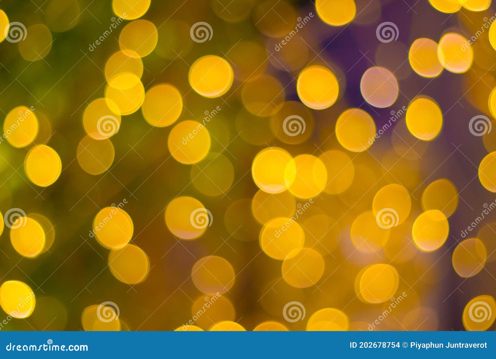 Blur - Abstract Bokeh Circle String Lights for Background Stock Photo ...