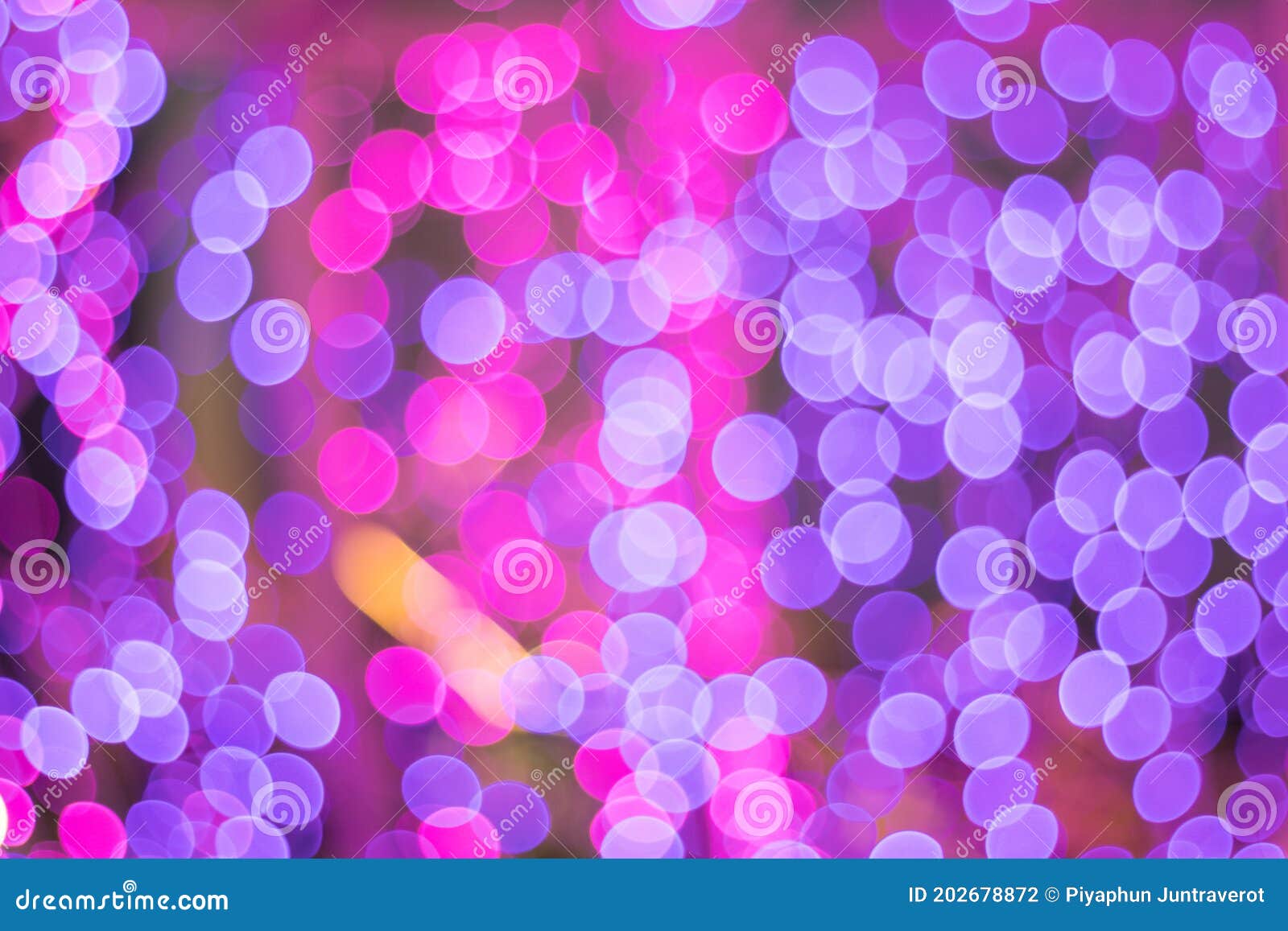 Blur - Abstract Bokeh Circle String Lights for Background Stock ...