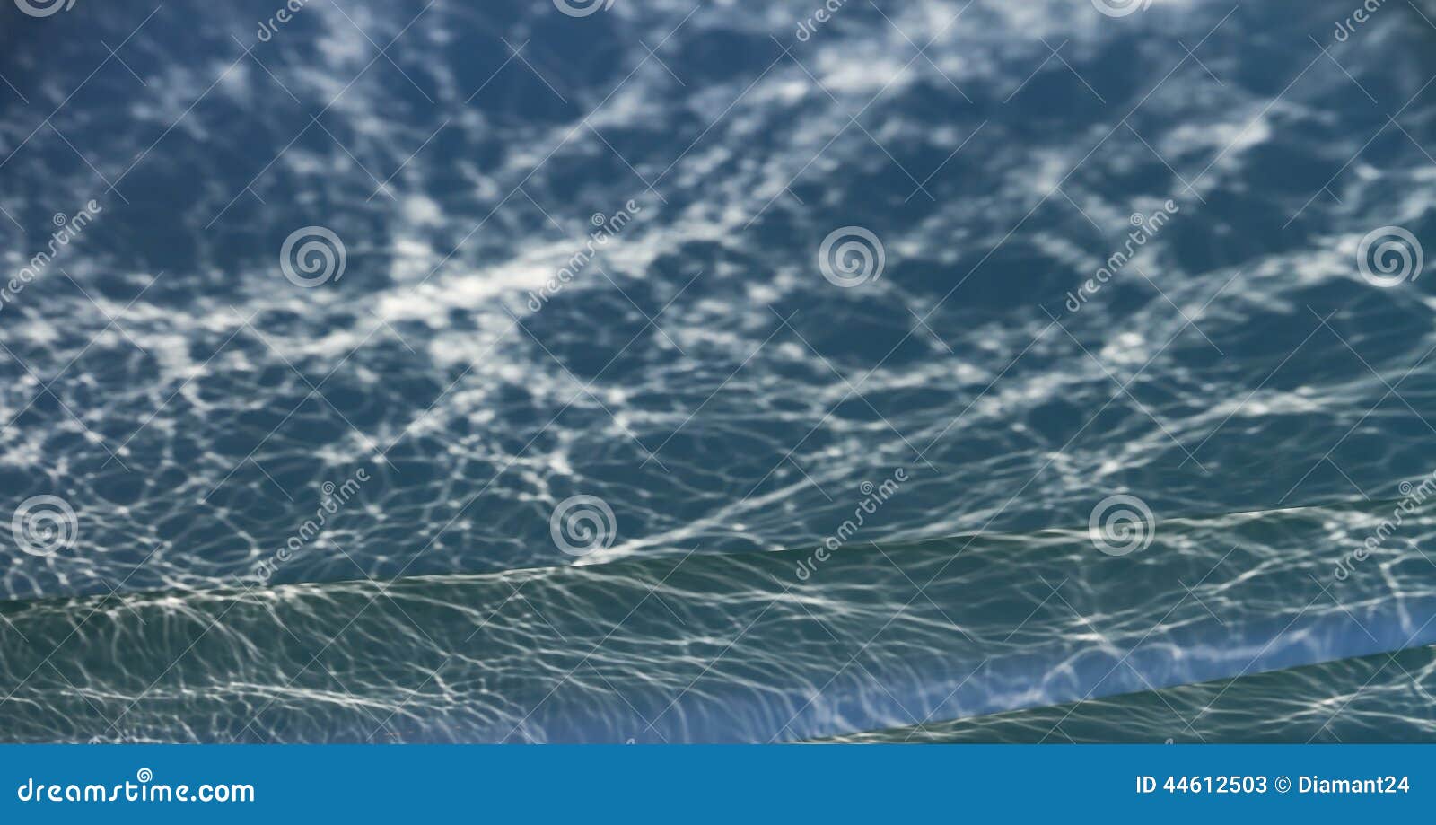 Blur, Abstract Light Blue Water Ripple Stock Image - Image of effects ...
