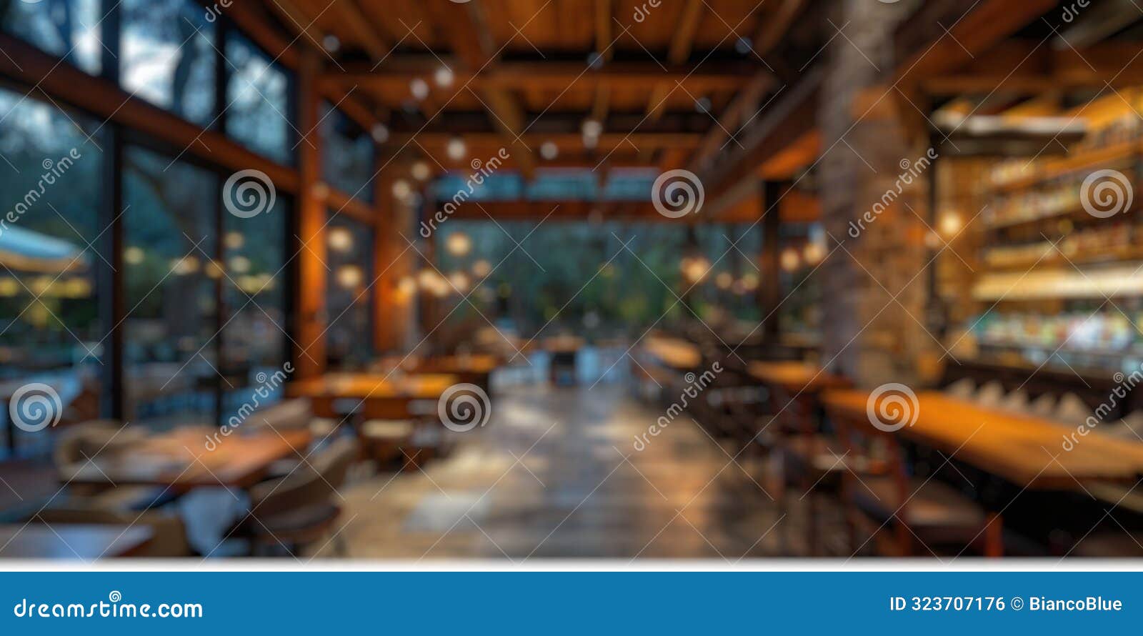 Blur Background of Restaurant or Coffee Shop Stock Photo - Image of ...