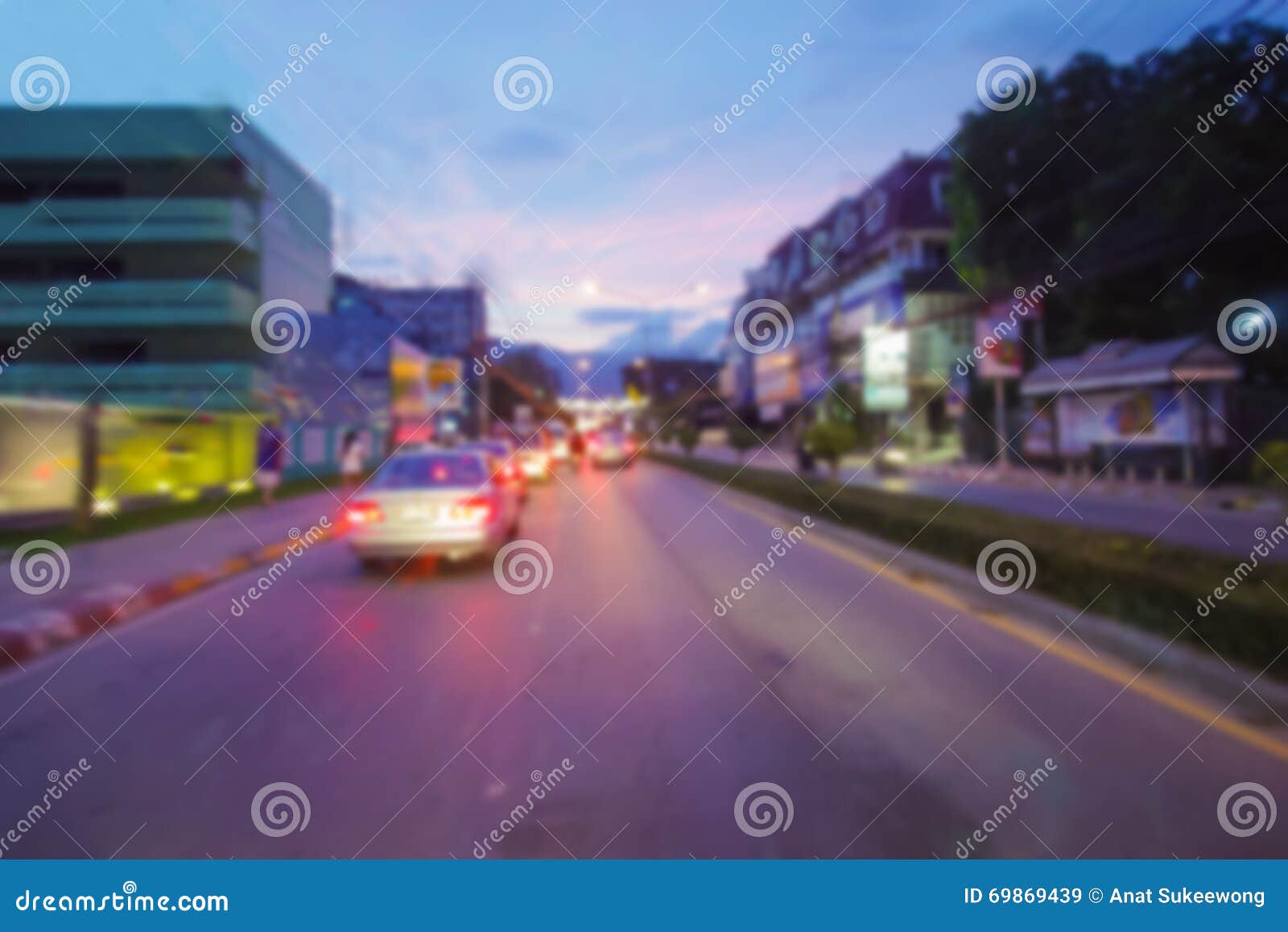 Blur Background Road Traffic Stock Image - Image of rush, road: 69869439