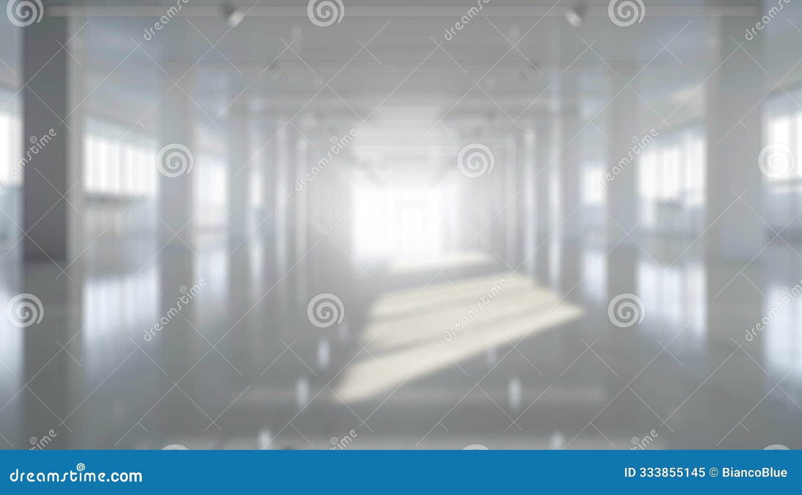 Blur Background Of White Empty Room In Light Room. Interior Design ...