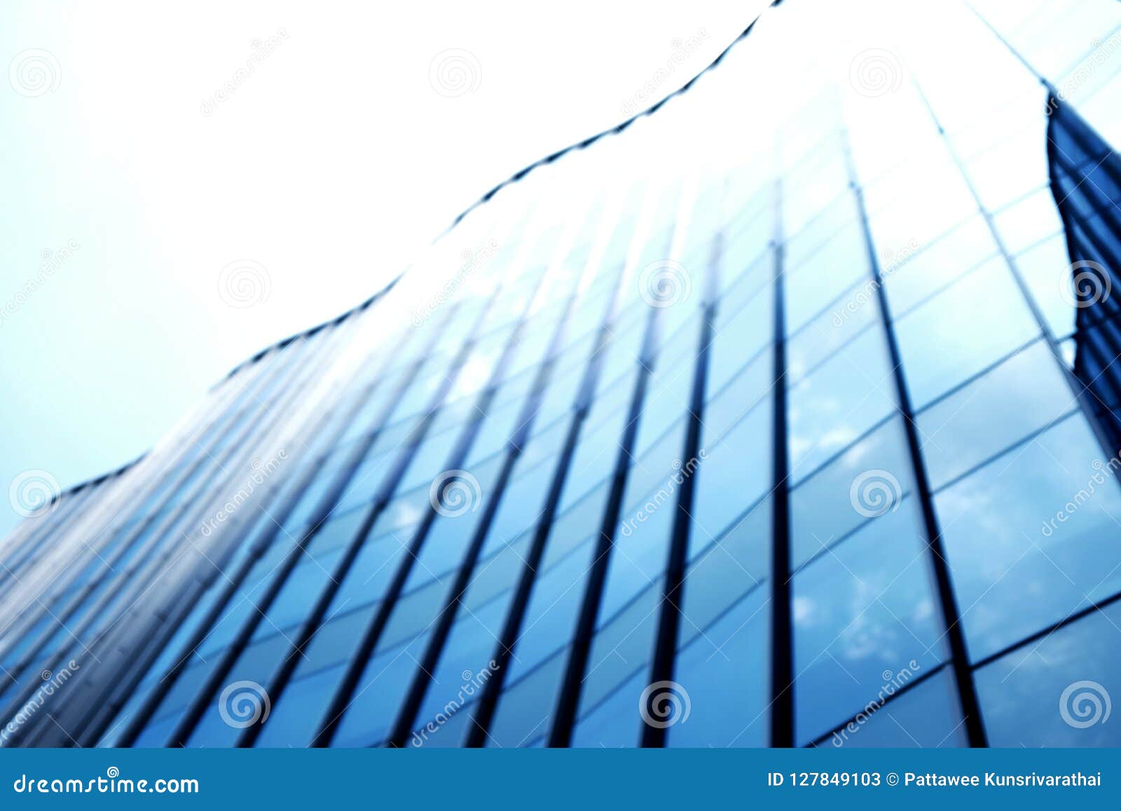 Blur Blackground : Close-Up Modern Office Building.building with Copy ...