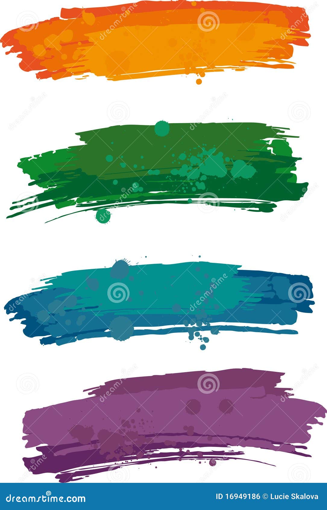 Blur with blobs stock vector. Illustration of stroke - 16949186