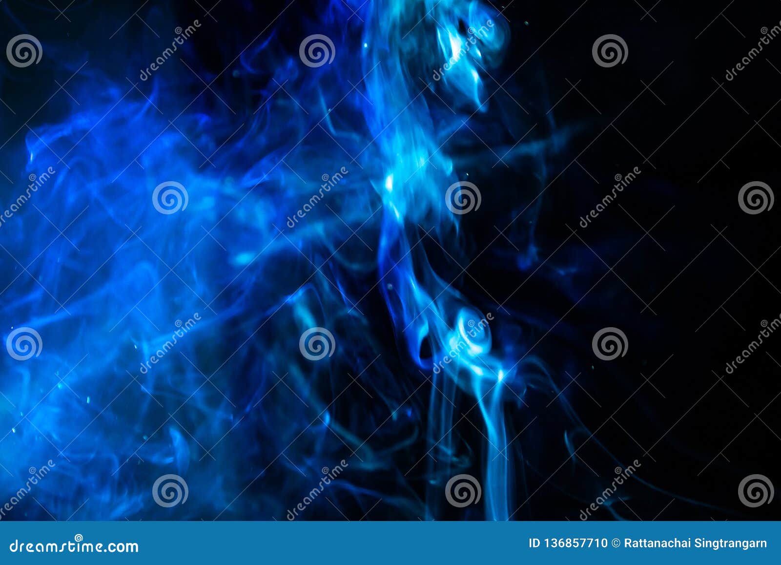 Blur Blue Smoke Abstract Texture Background Stock Photo - Image of ...